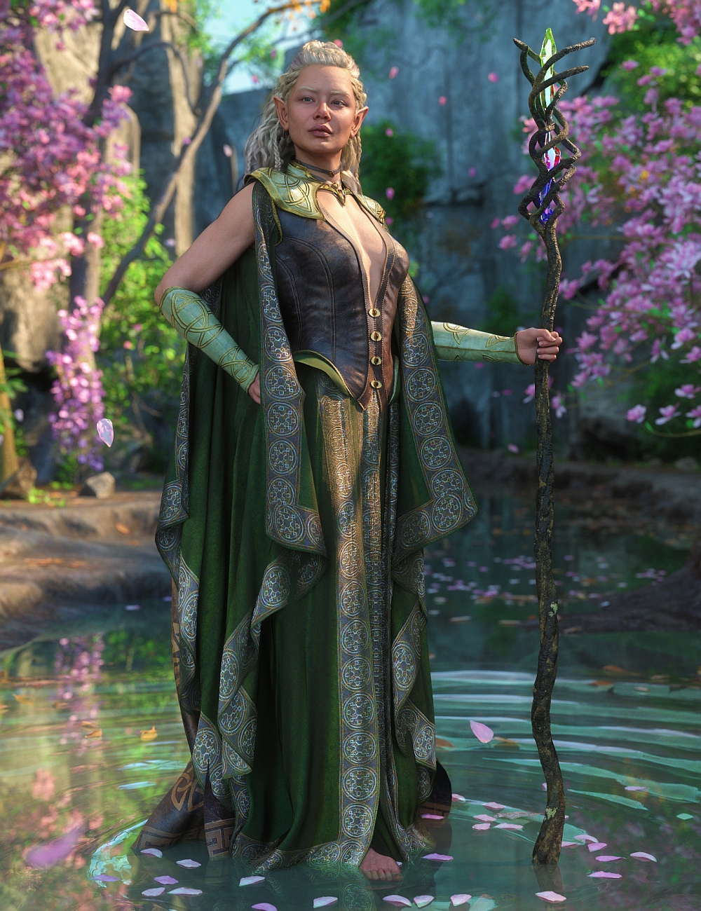 dForce War Witch Bundle for Genesis 9 | Daz 3D