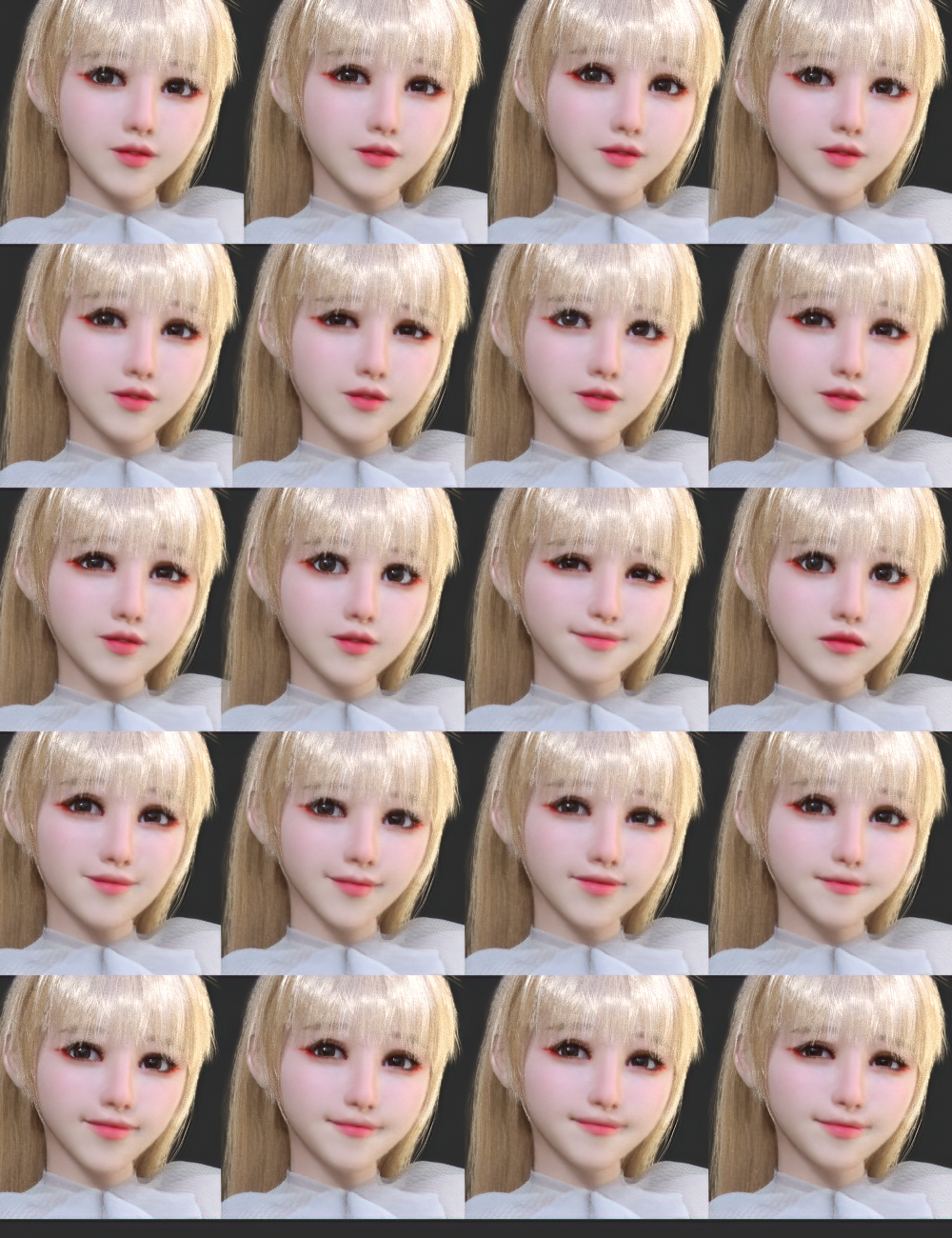HS Licy Expressions for Genesis 9 and 8.1 | Daz 3D