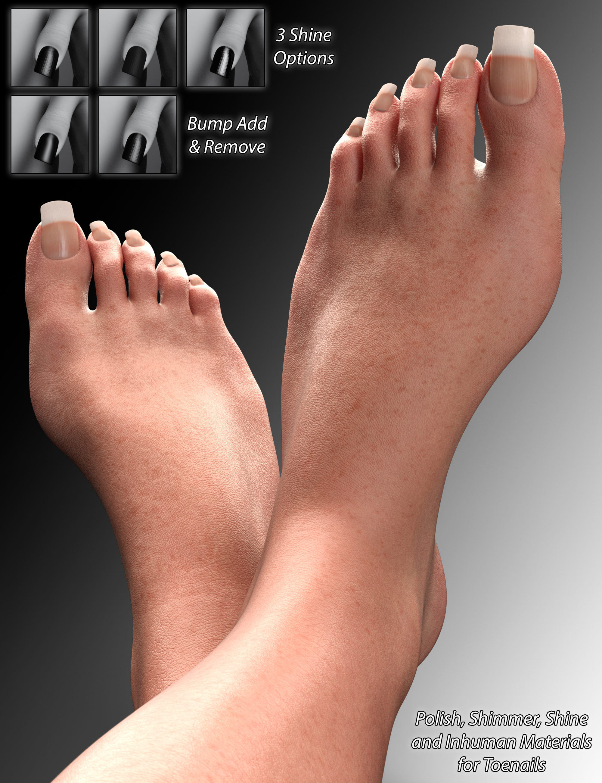 CC Character Kit: Captivating Claws for Genesis 9 | Daz 3D