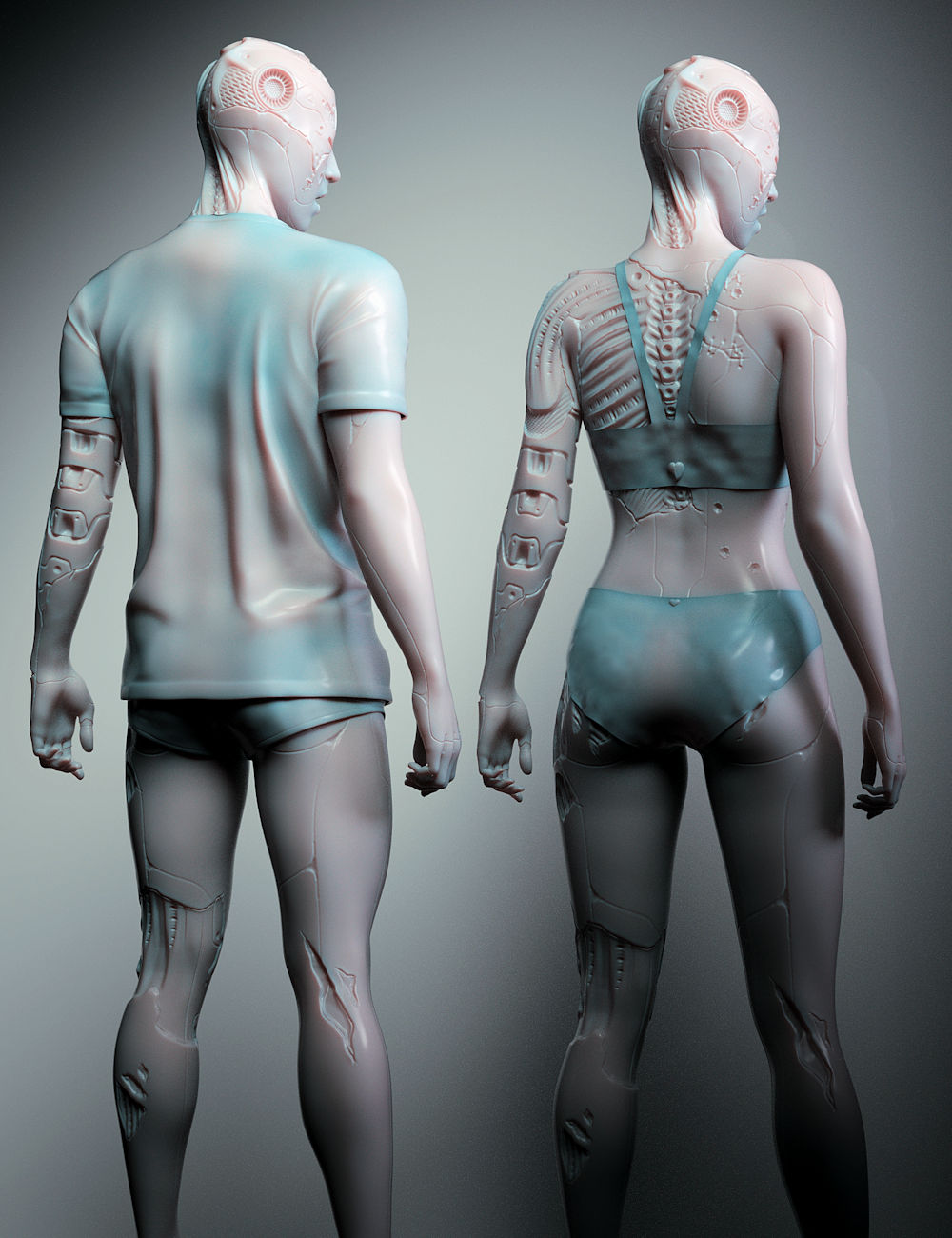 Subject 01 HD Morph for Genesis 9 | Daz 3D