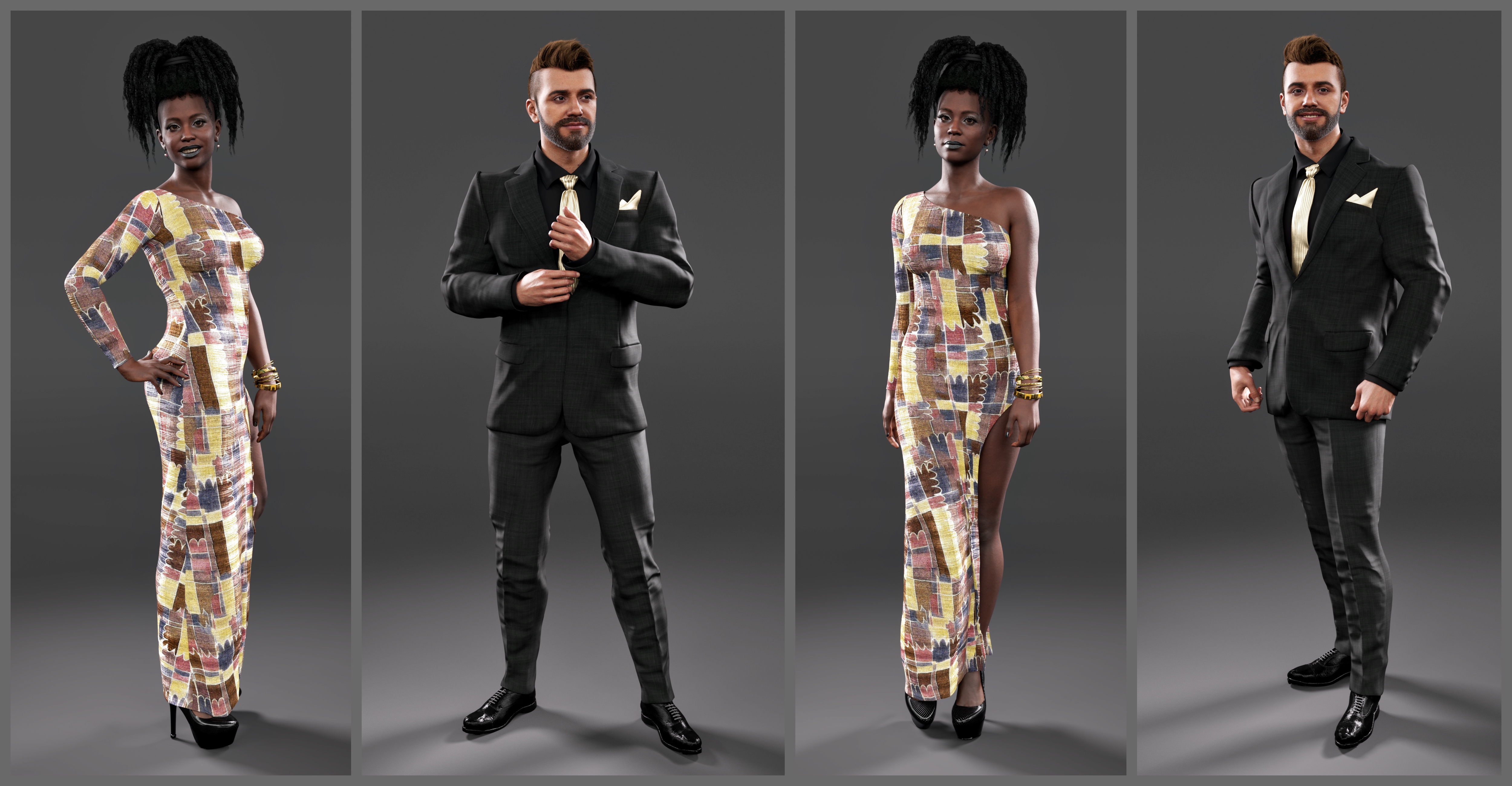NG Build Your Own Standing Straight Poses for Genesis 9 | Daz 3D