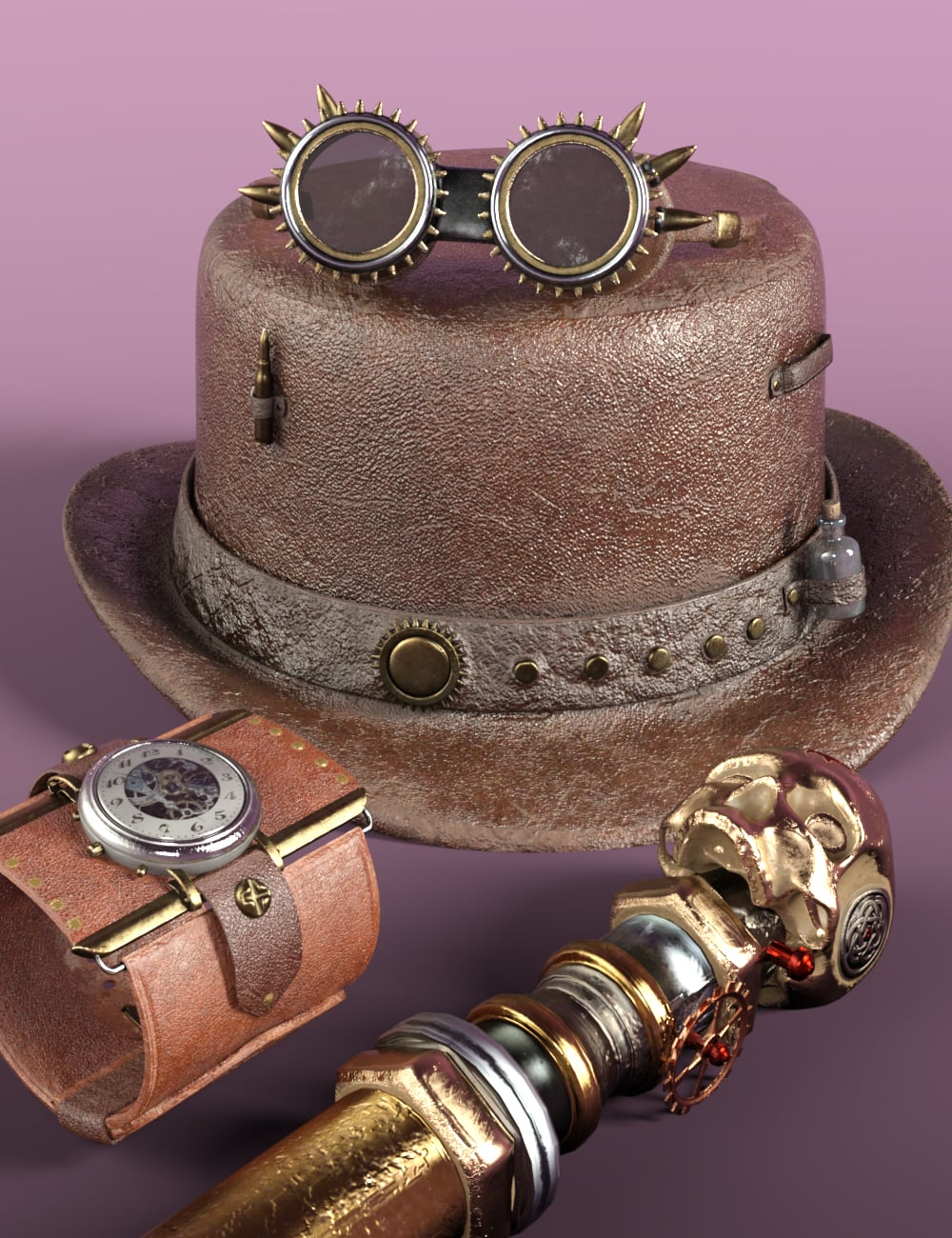 Steampunk Mini Bundle | Daz 3D