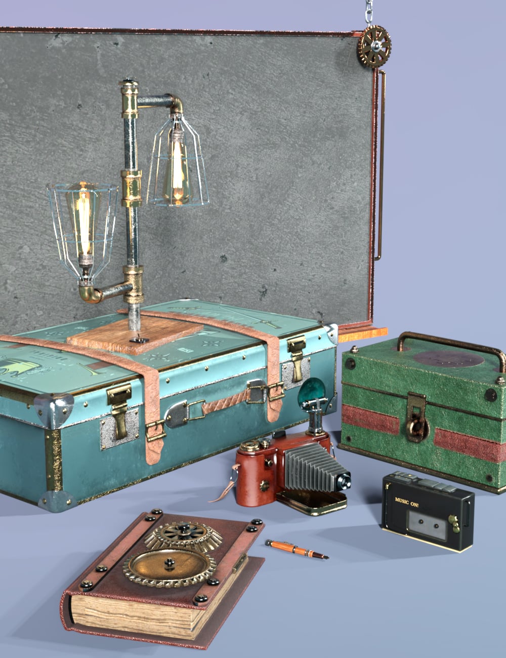 Steampunk Mini Bundle | Daz 3D