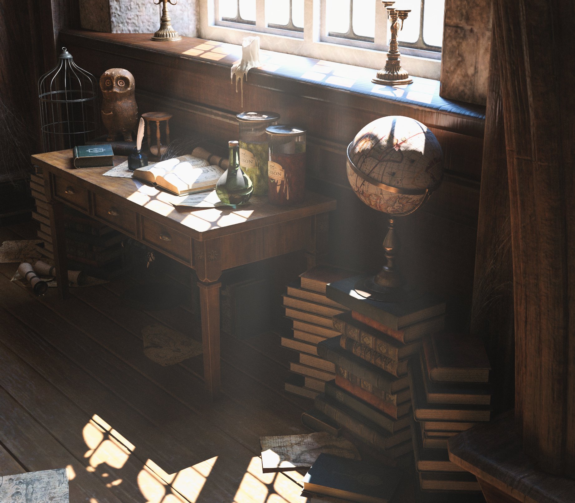 Magic Room | Daz 3D