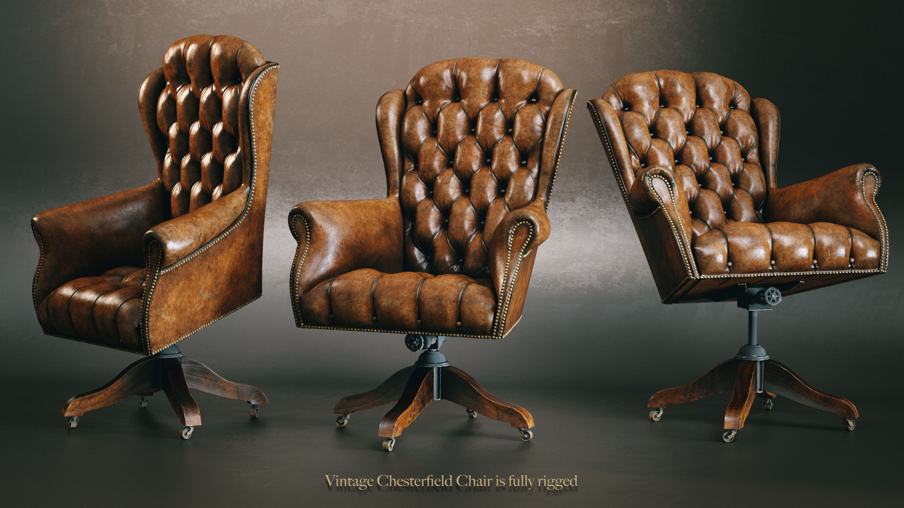 Leather Chairs and Poses for Genesis 8 and 9 | Daz 3D