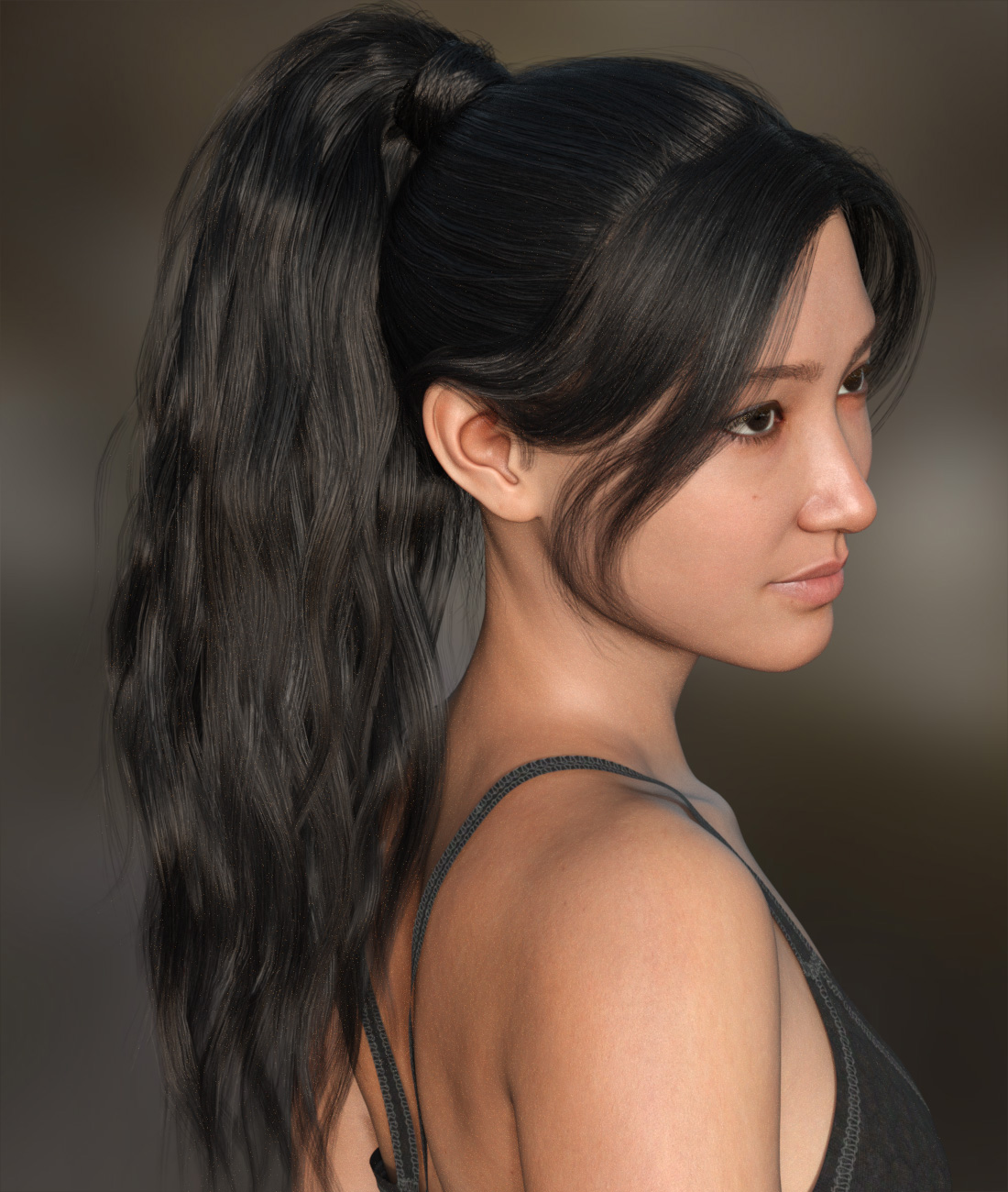 Xiu Lin Hair for Genesis 9 | Daz 3D