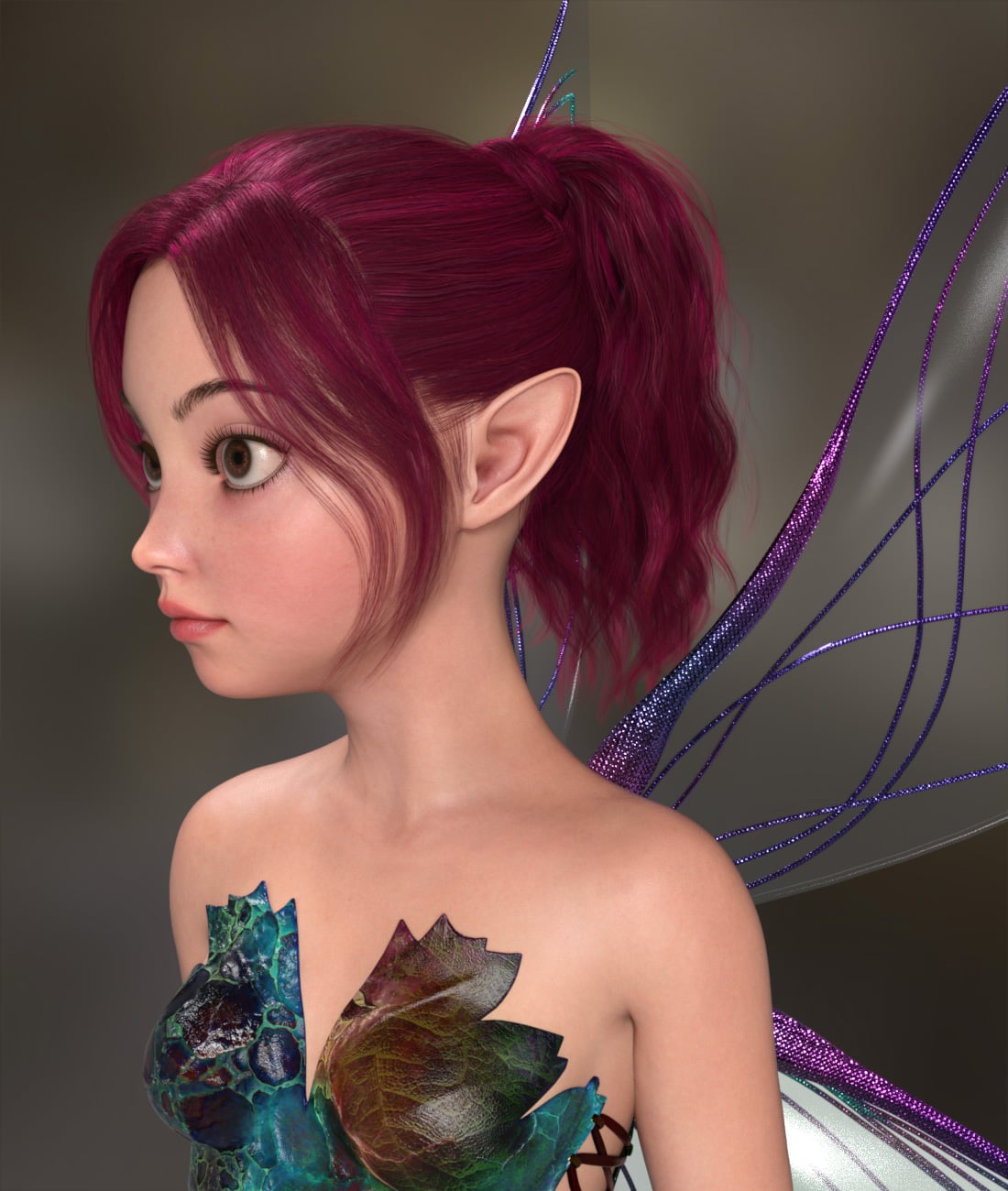 Xiu Lin Hair for Genesis 9 | Daz 3D