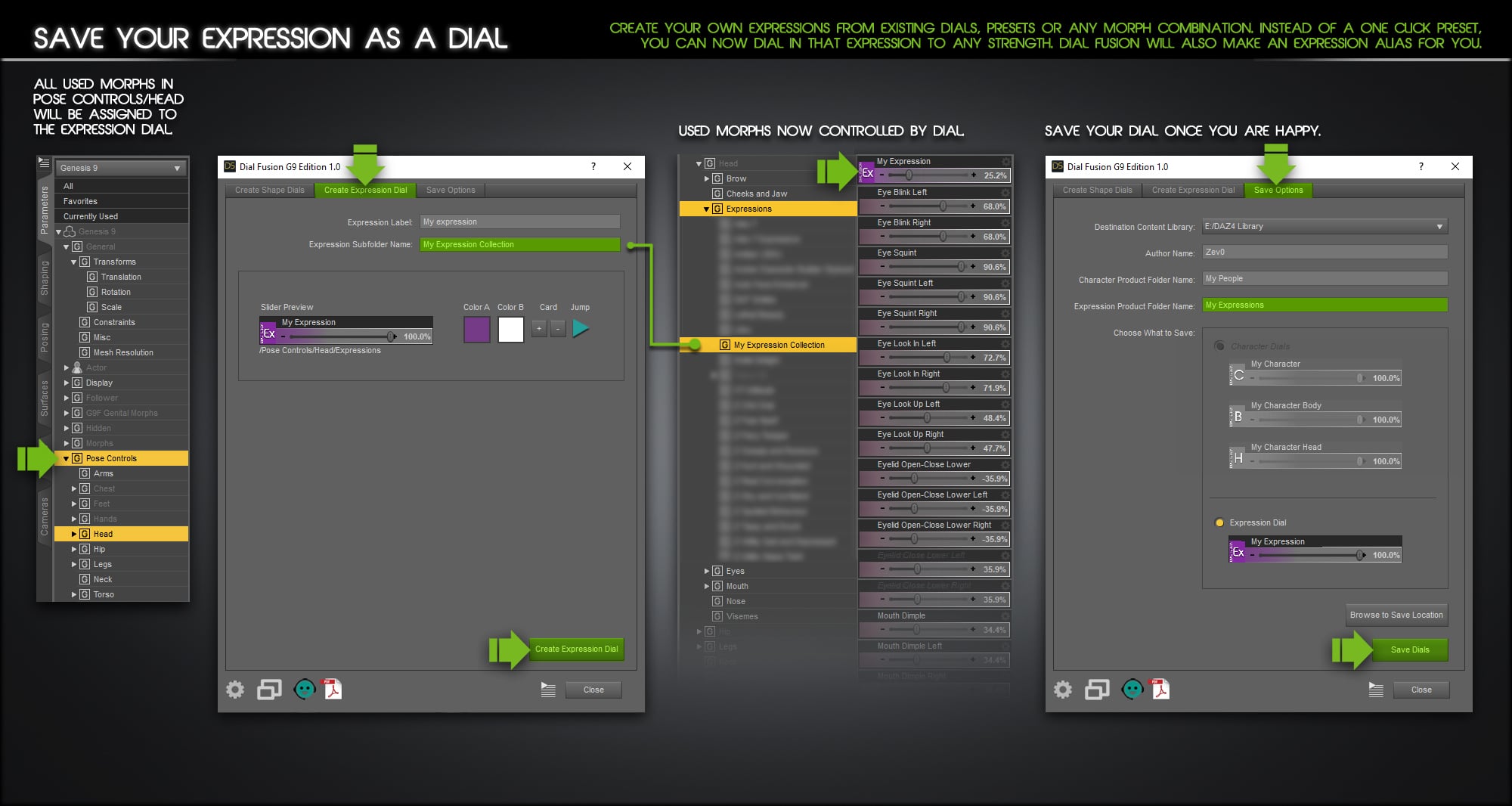 Dial Fusion Genesis 9 Edition | Daz 3D