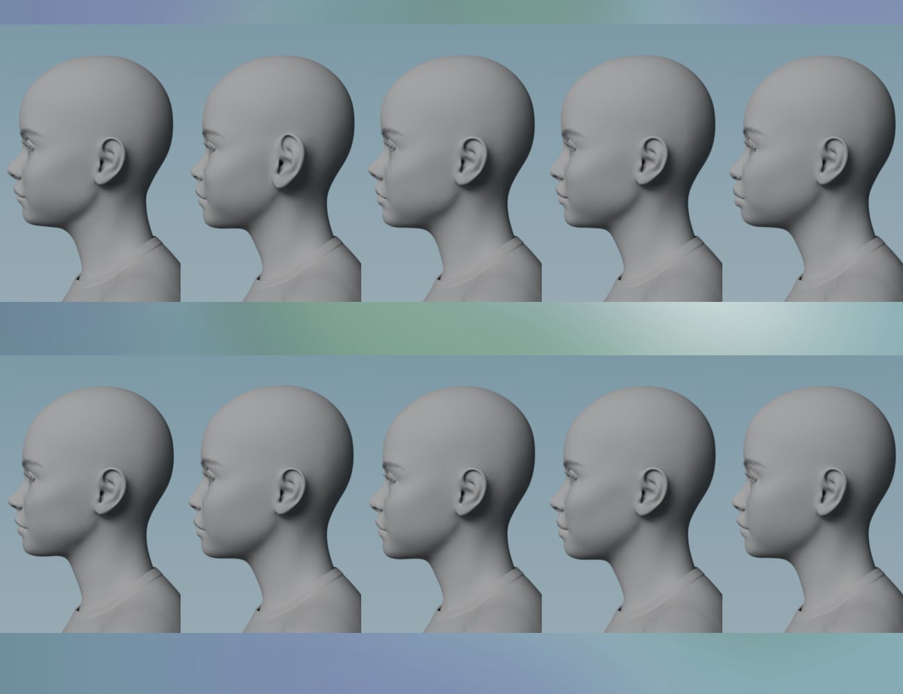 P3D Teenage Shape Set | Daz 3D