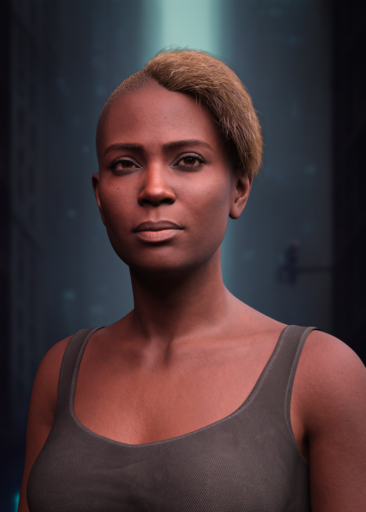 M3D Side Hair for Genesis 9 | Daz 3D