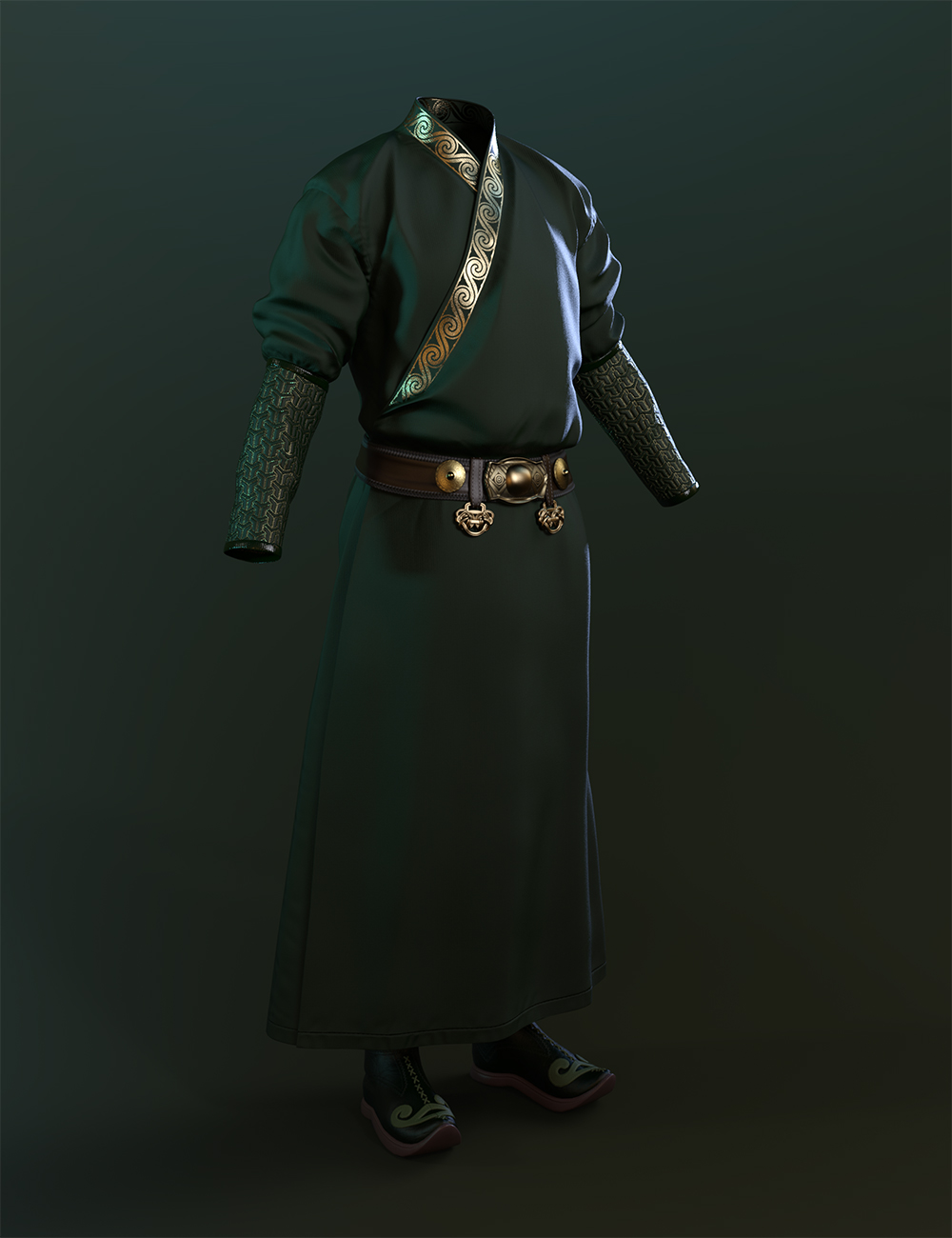 dForce Conqueror Outfit Texture Add-on | Daz 3D