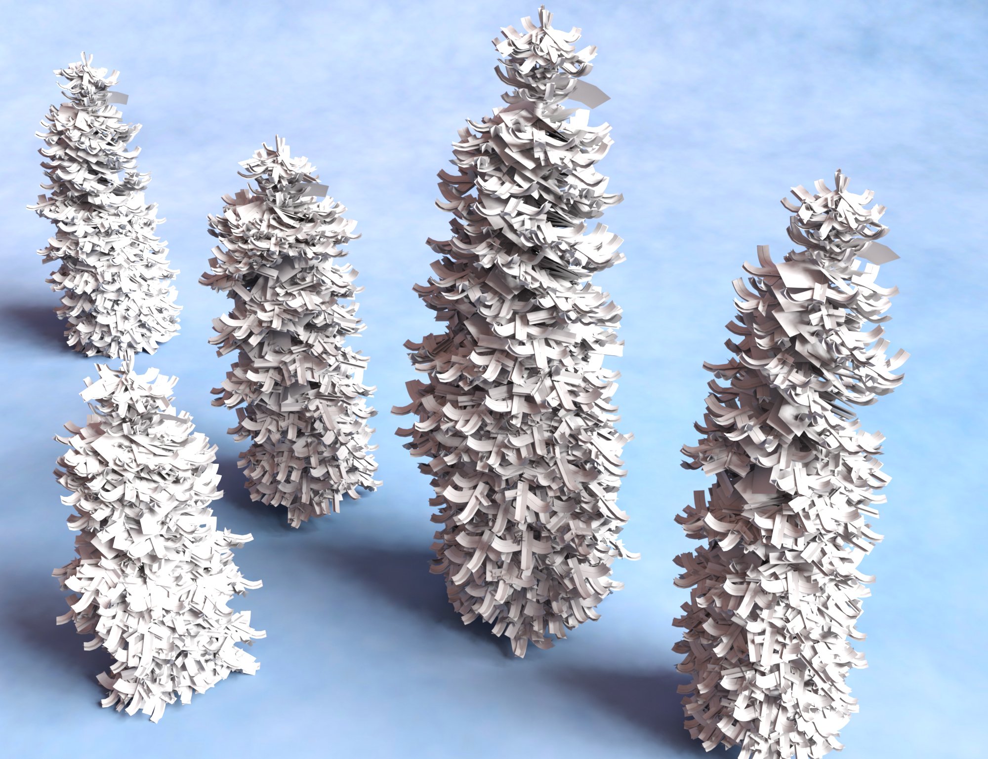 Wollemi Pine Trees - Prehistoric Plants | Daz 3D