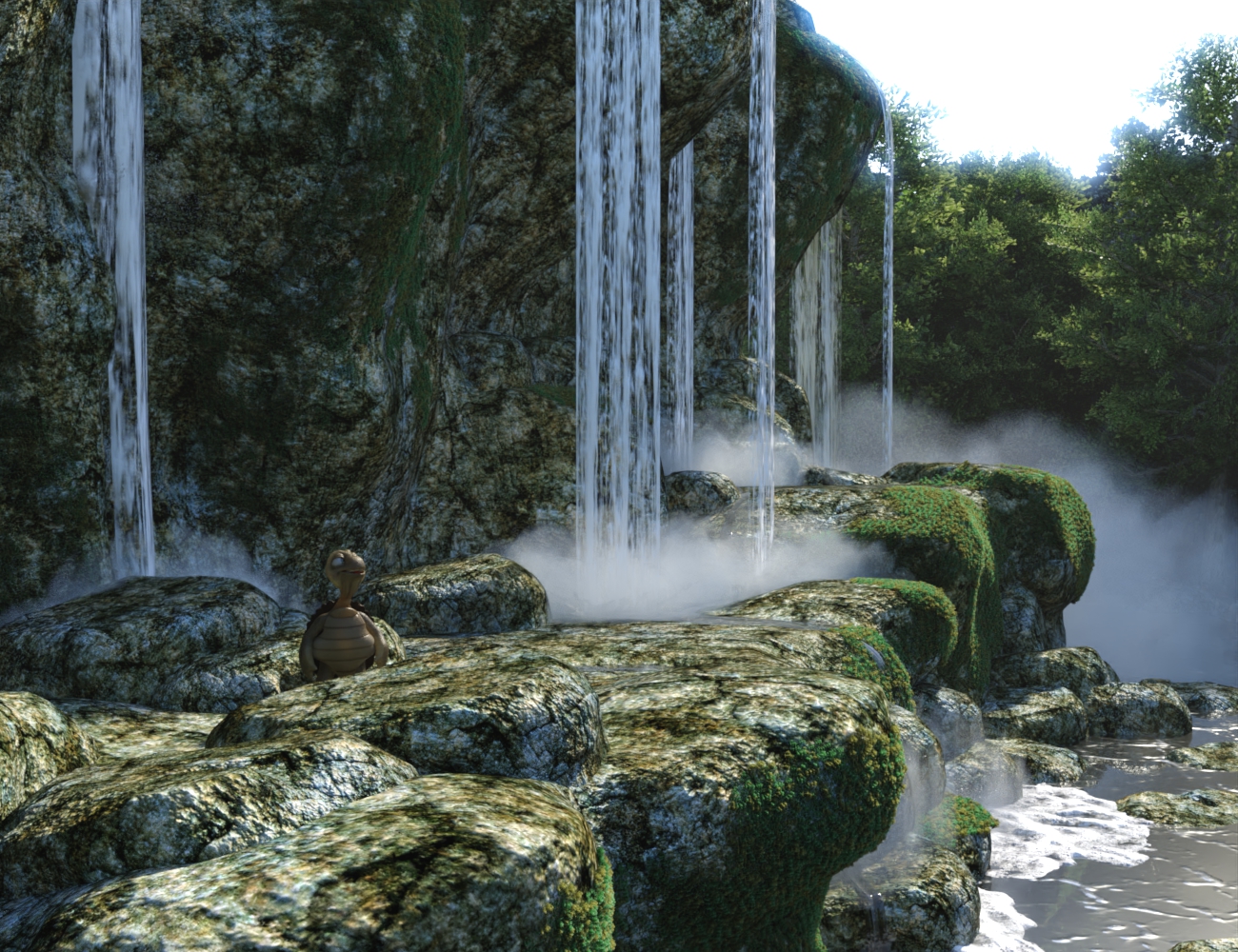 The Waterfall | Daz 3D