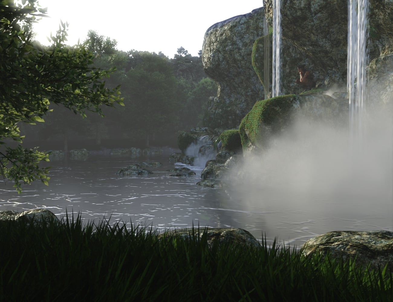 The Waterfall | Daz 3D