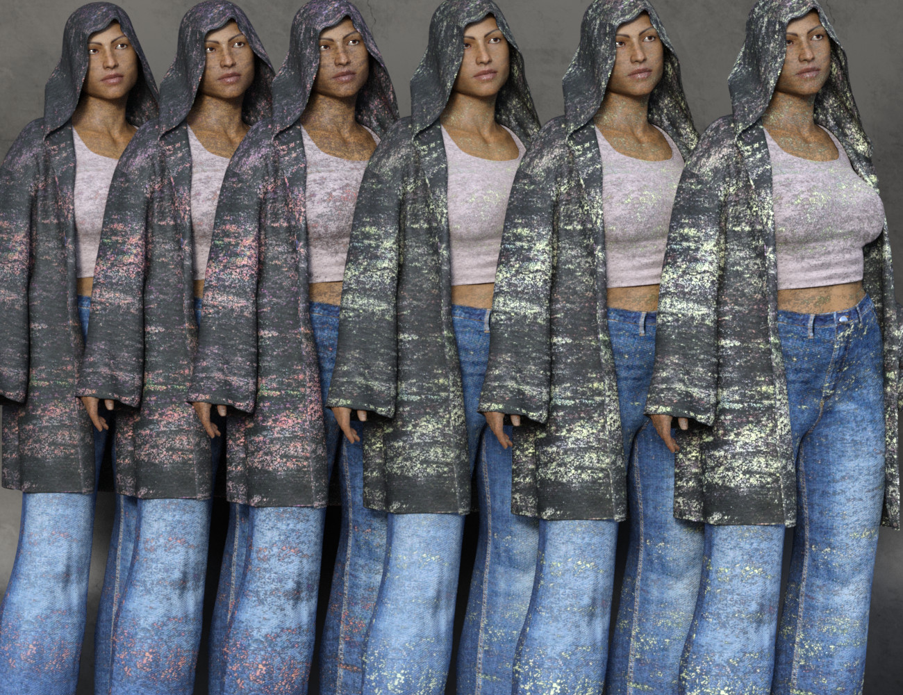 FSL Dirty Overlay Shaders | Daz 3D