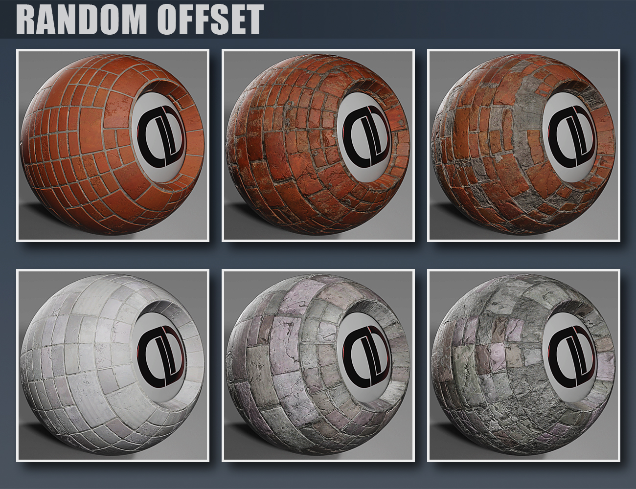 DD PBR Brick Wall Shaders for Iray Vol 1 | Daz 3D