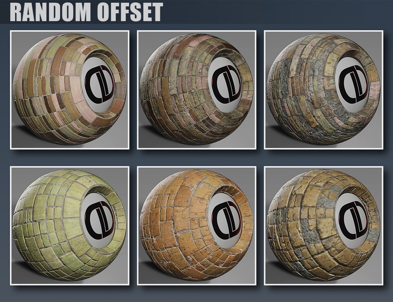 DD PBR Brick Wall Shaders for Iray Vol 1 | Daz 3D