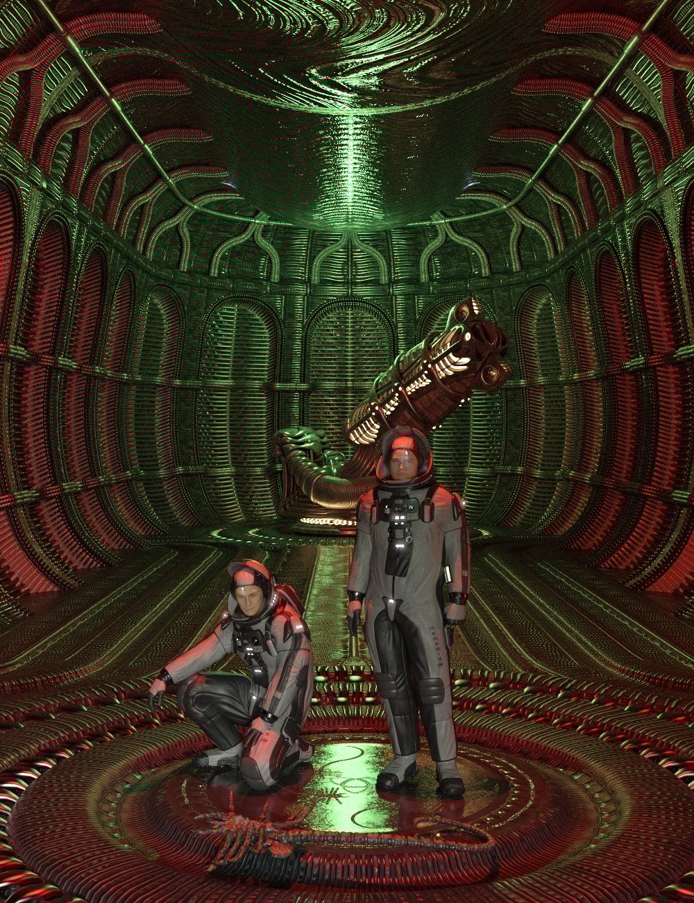 Easy Snap Alien Base | Daz 3D