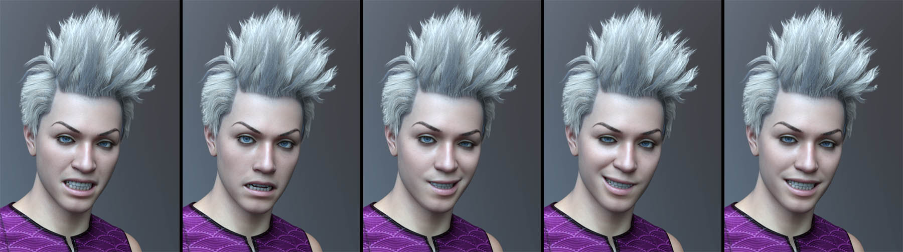 CDI Anime Action Poses for Genesis 9 | Daz 3D
