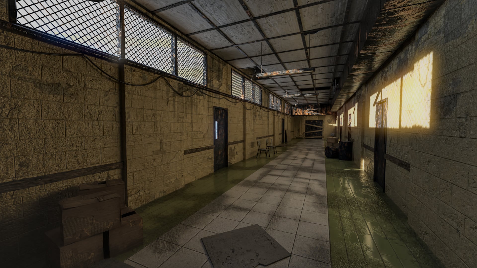 Old Building Corridor | Daz 3D