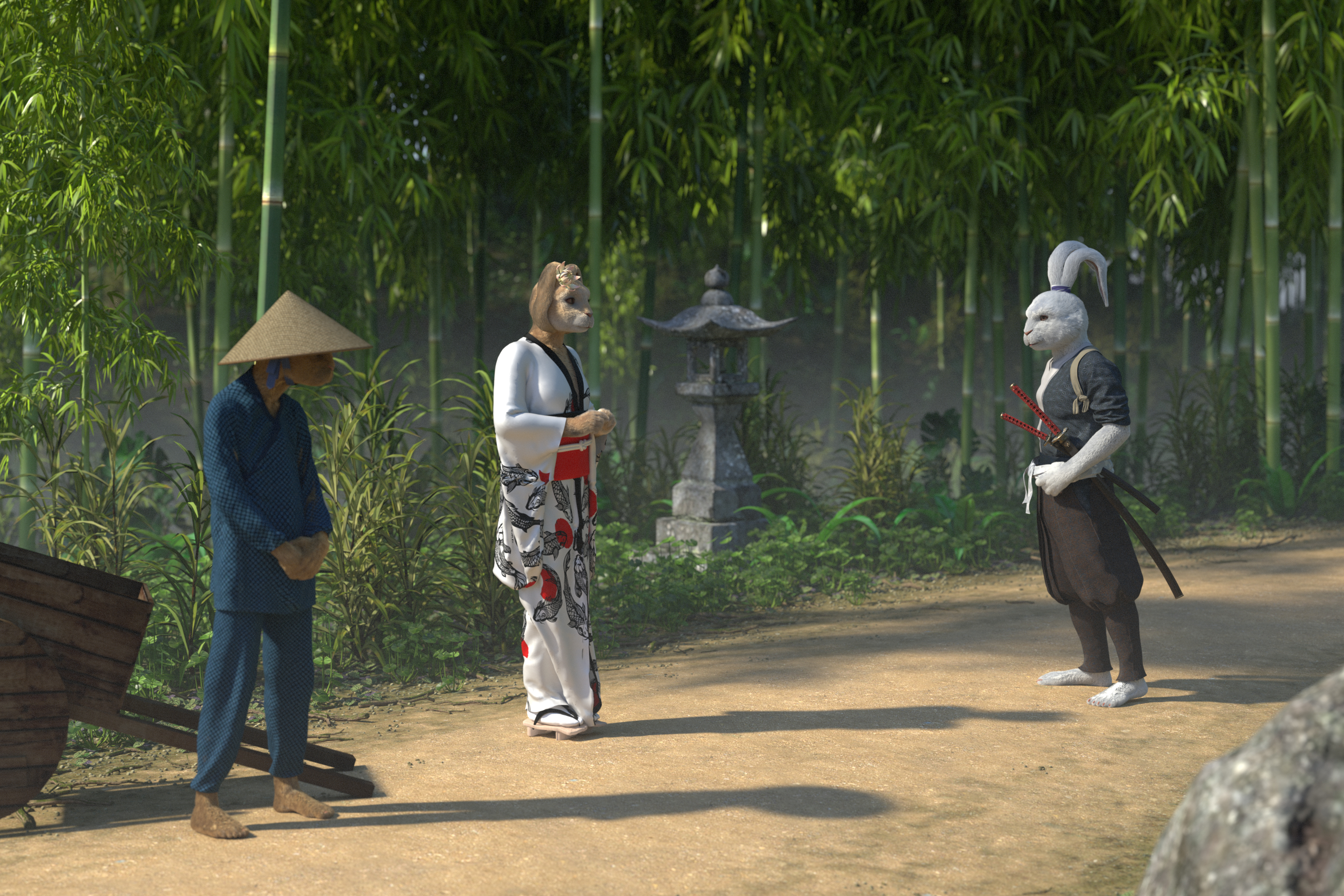 Oso Rabbitfolk for Genesis 9 | Daz 3D