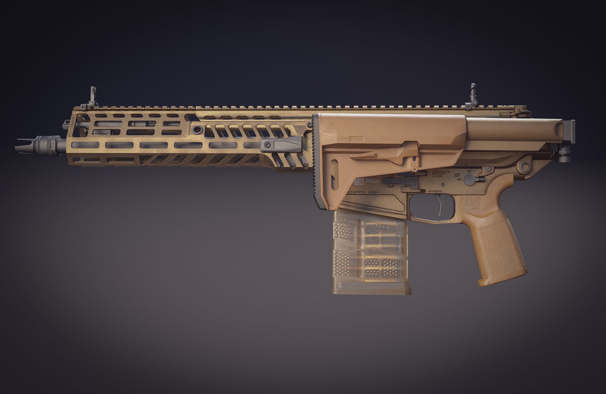 Next Generation Rifle and Accessories | Daz 3D