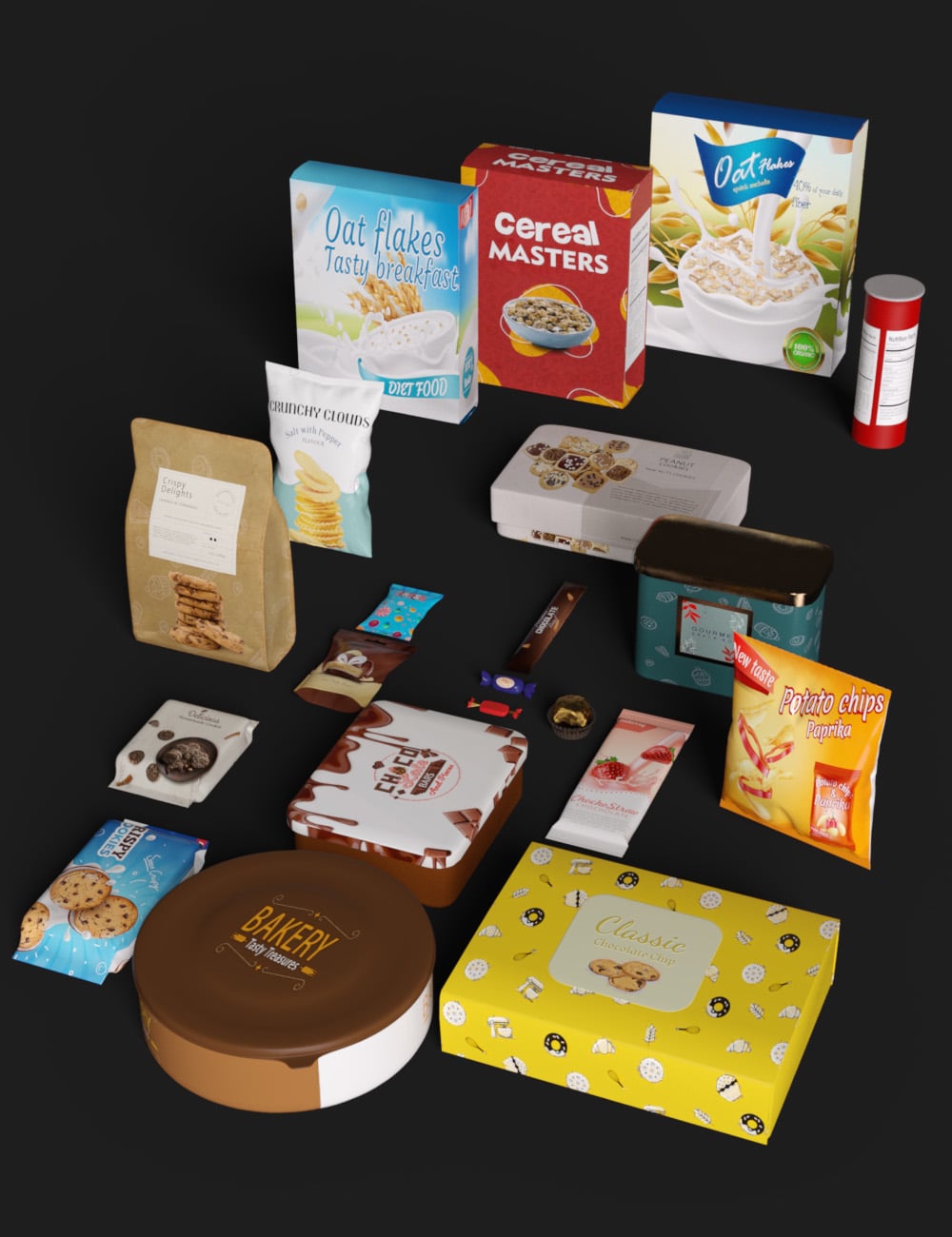 Fill Your House: Kitchen Bundle | Daz 3D