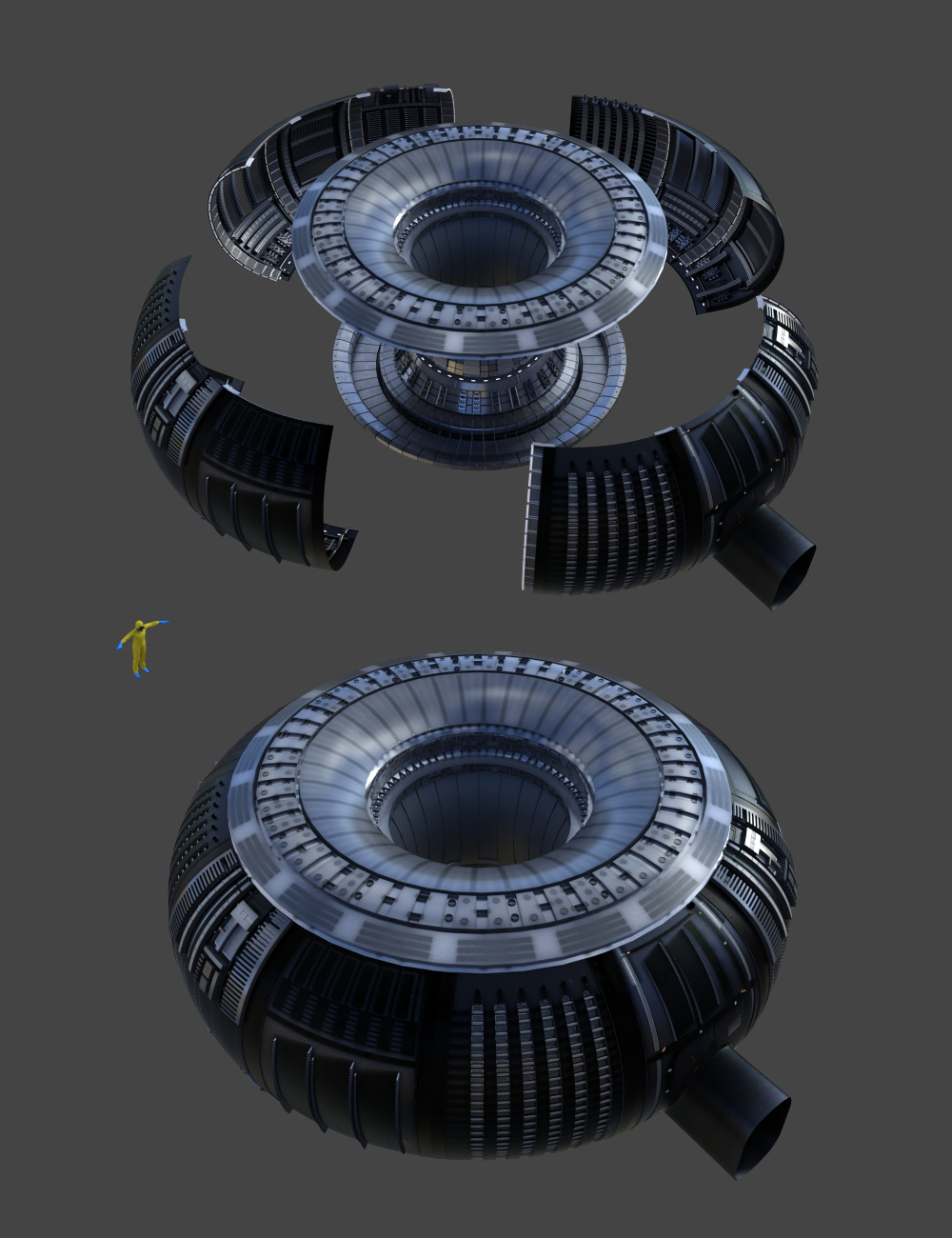 Fusion Reactor | Daz 3D