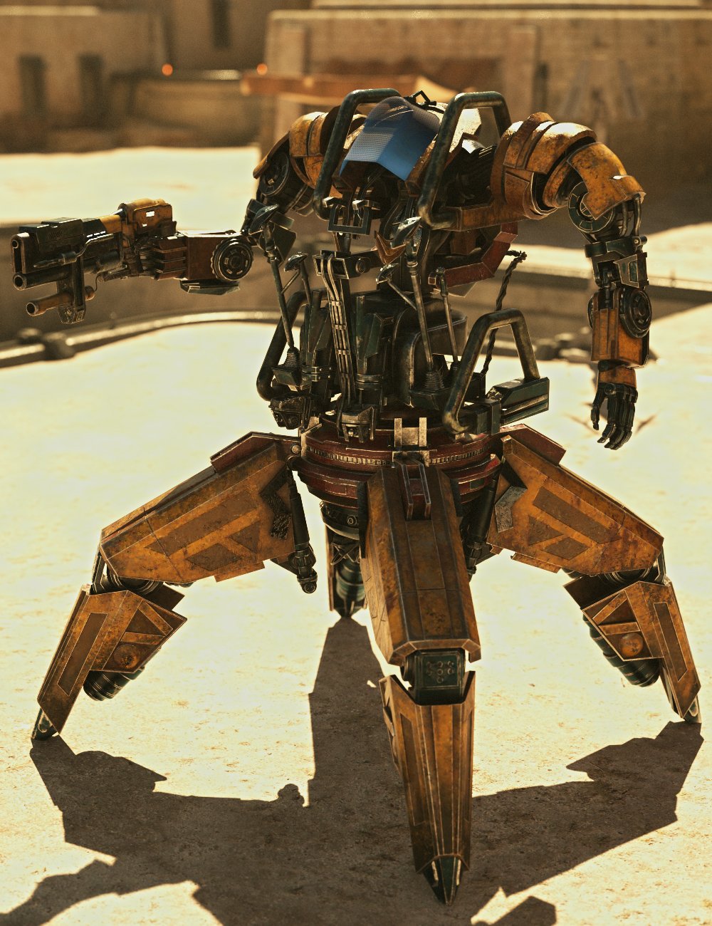 XI Medium Mobility Attack Suit | Daz 3D