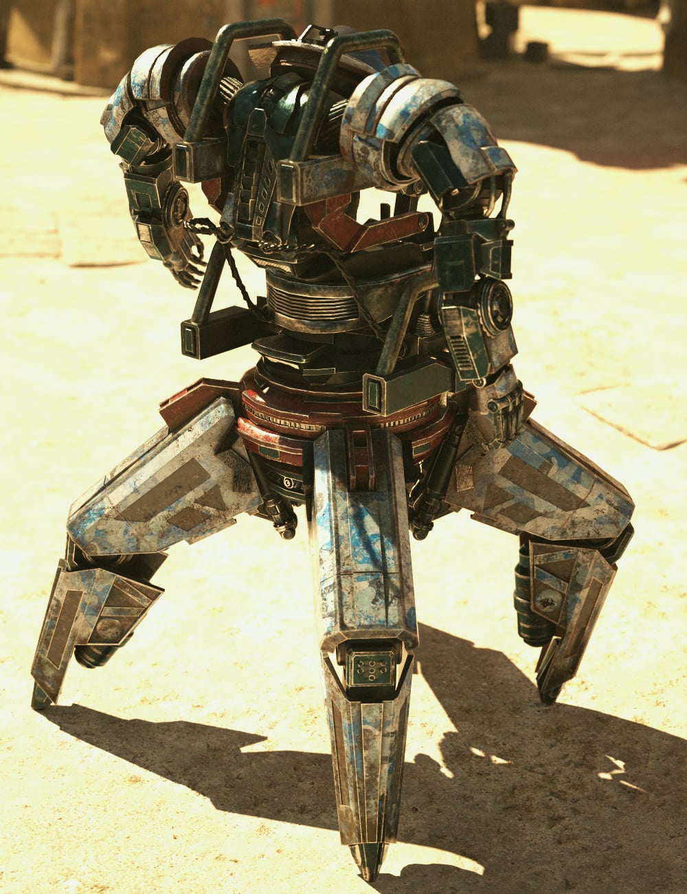 XI Medium Mobility Attack Suit | Daz 3D