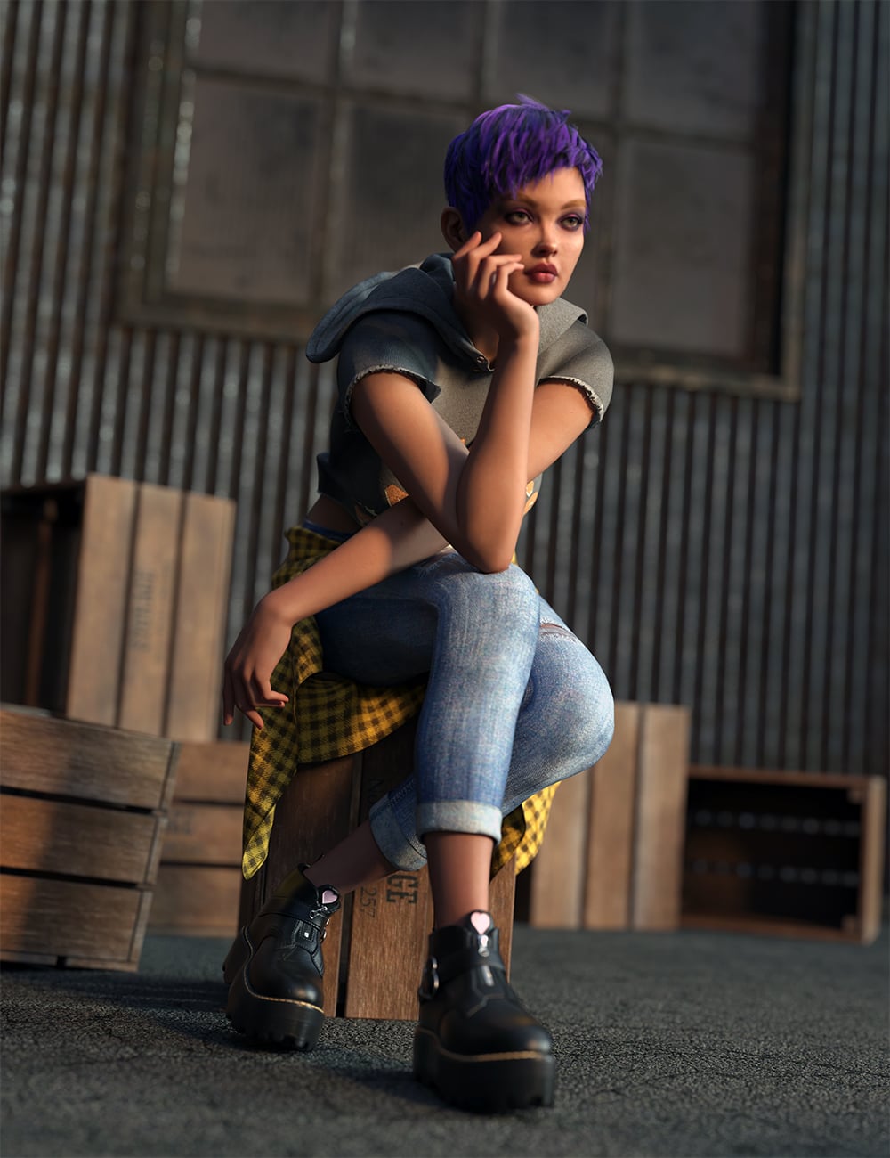 IGD Magnetic Poses for Victoria 9 | Daz 3D