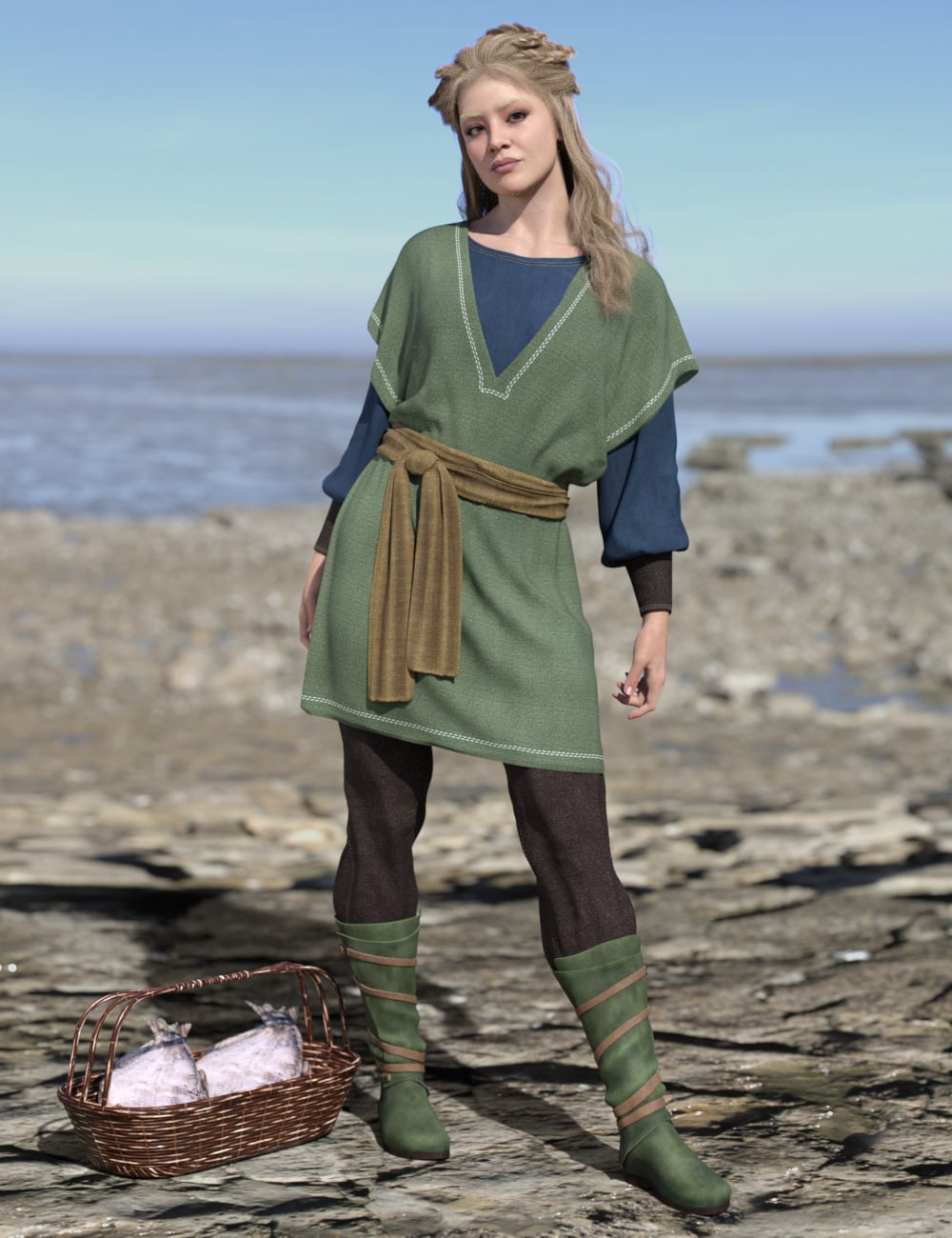 dForce Legend Outfit for Genesis 9 | Daz 3D