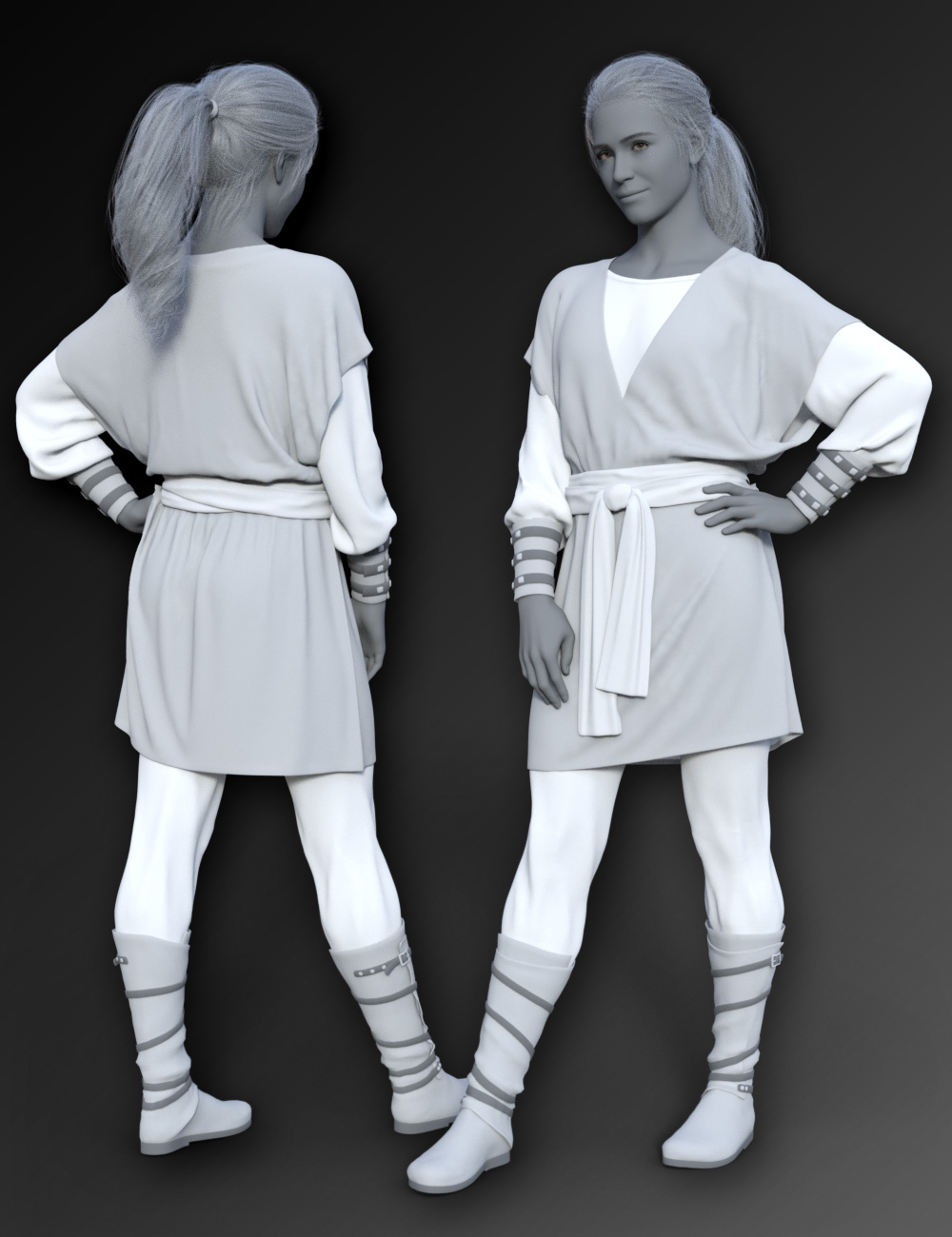 dForce Legend Outfit for Genesis 9 | Daz 3D