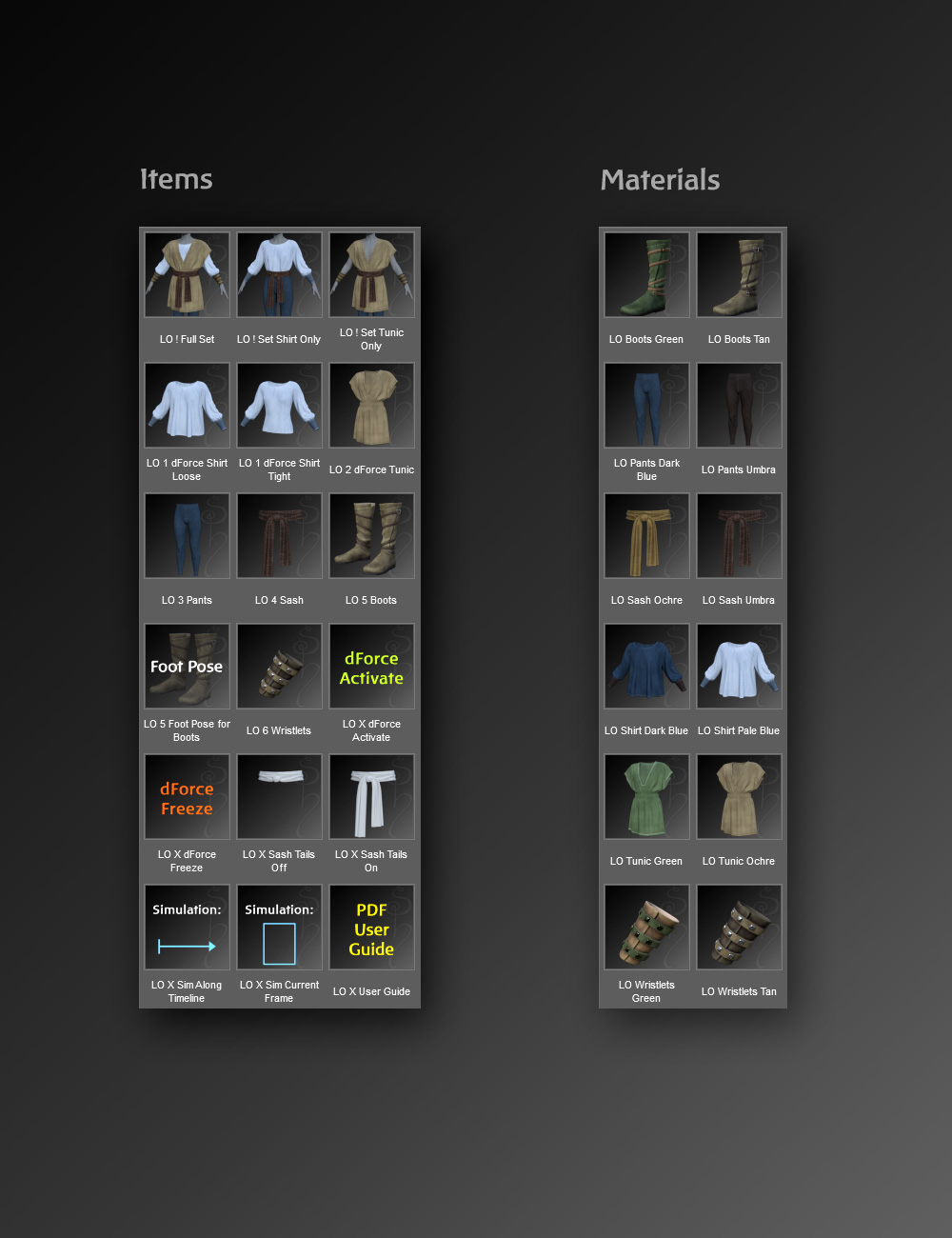dForce Legend Outfit for Genesis 9 | Daz 3D