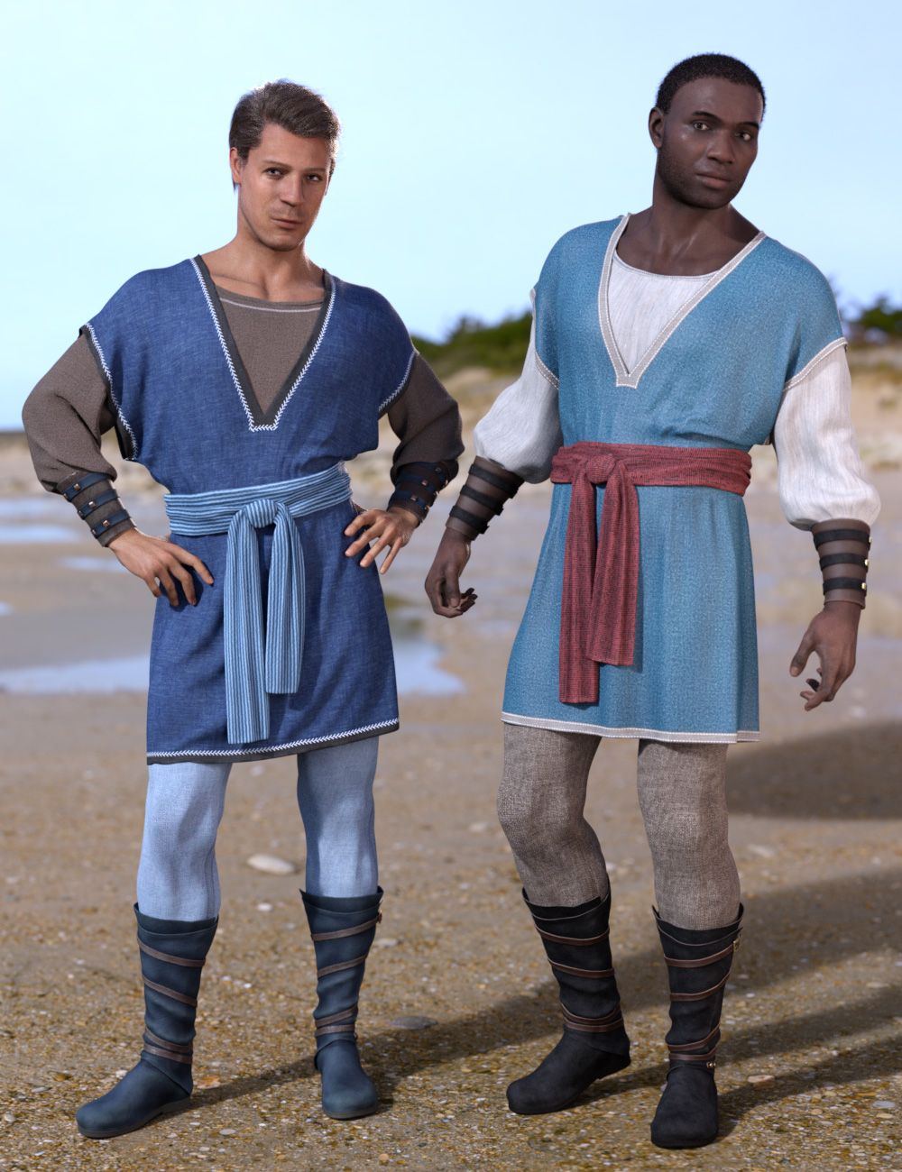 Legend Outfit Texture Add-On | Daz 3D