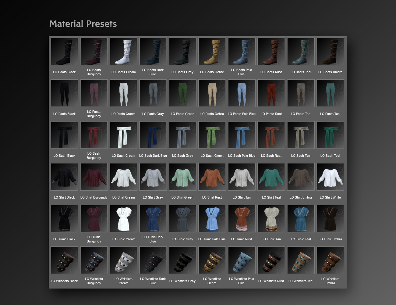 Legend Outfit Texture Add-On | Daz 3D