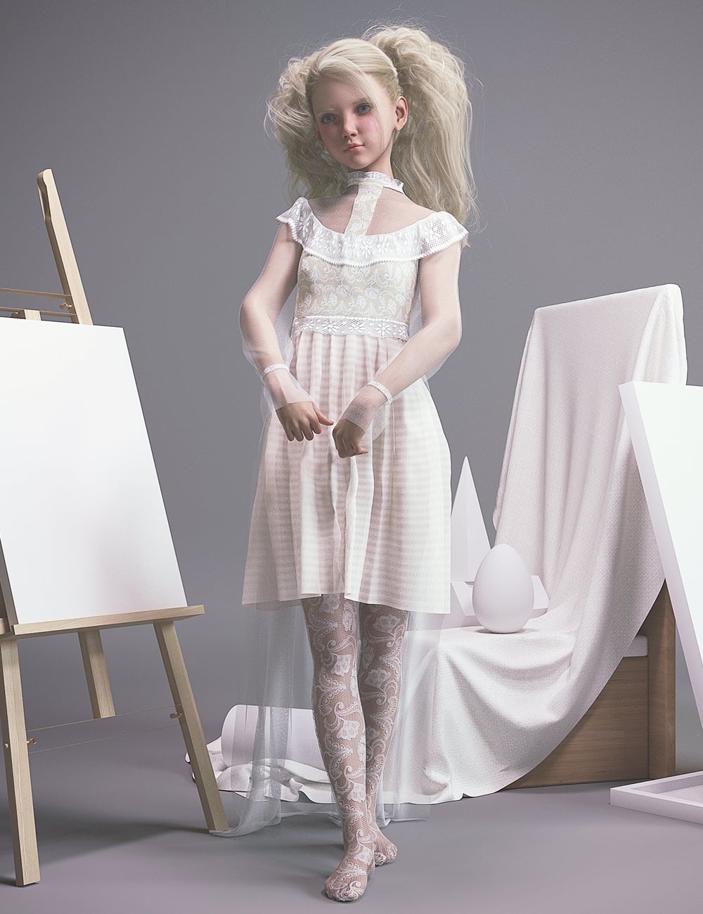 CNB Charlotte JR for Genesis 9 | Daz 3D