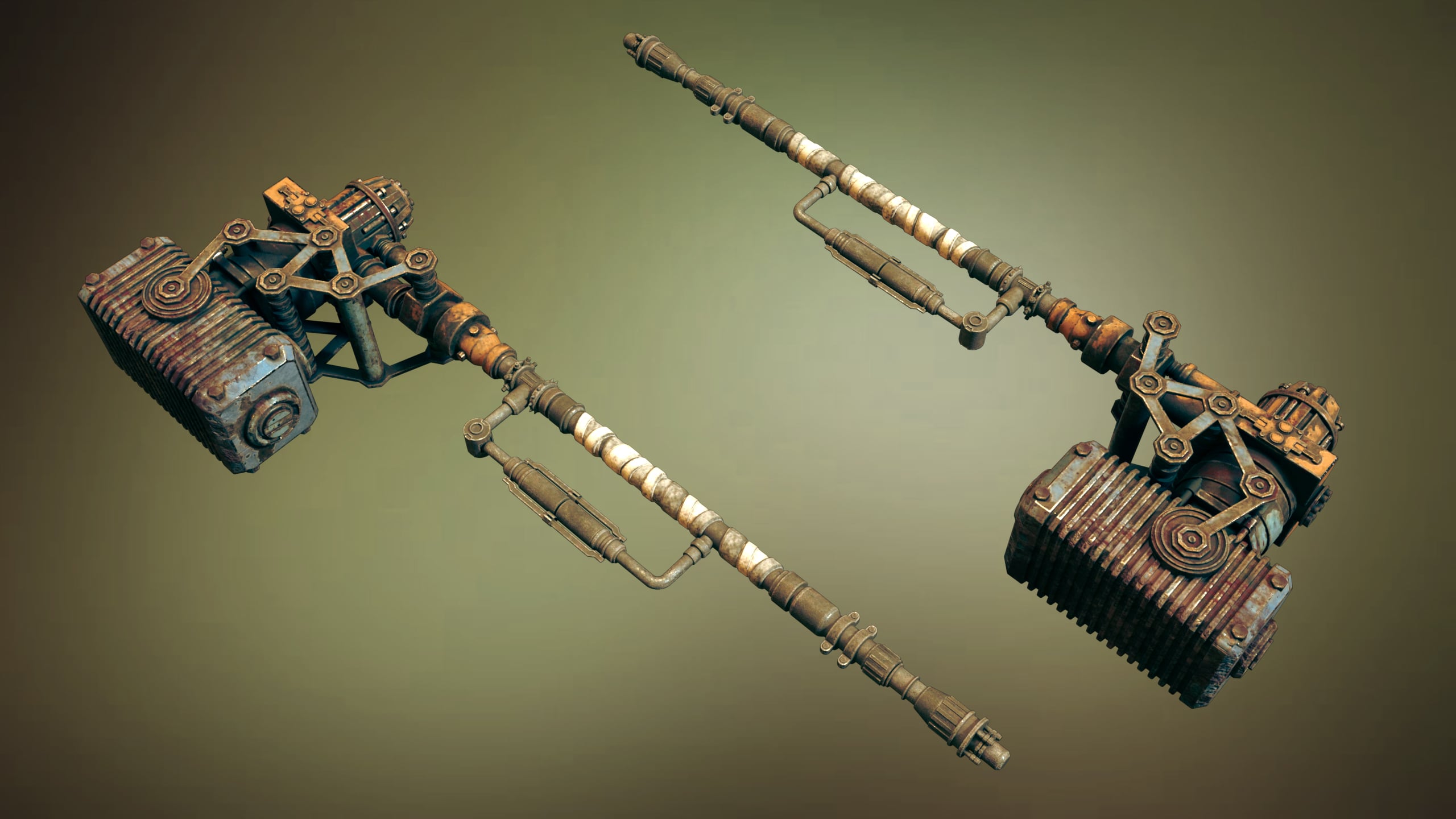 Desert Wreckage Weapons | Daz 3D