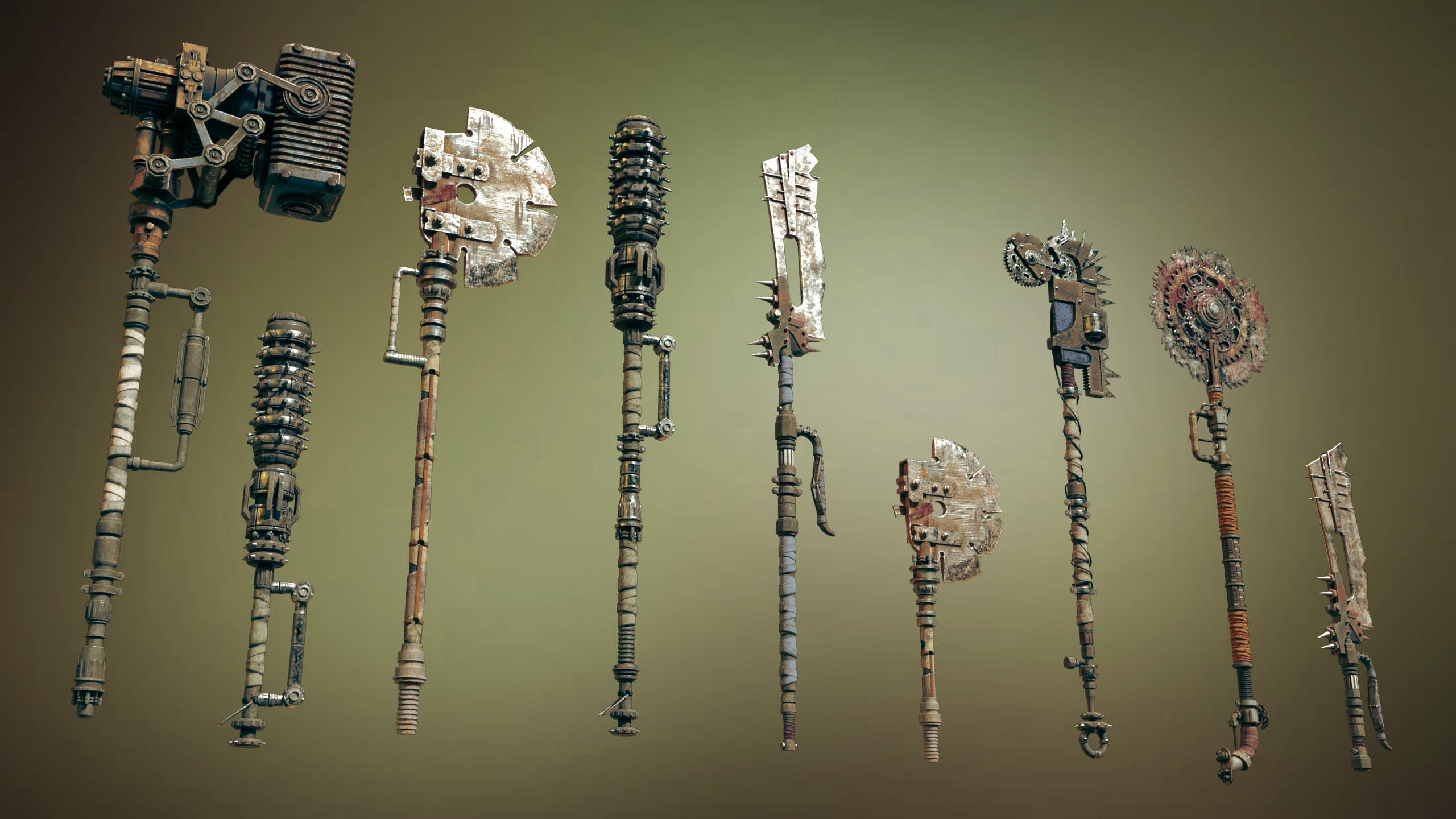 Desert Wreckage Weapons | Daz 3D