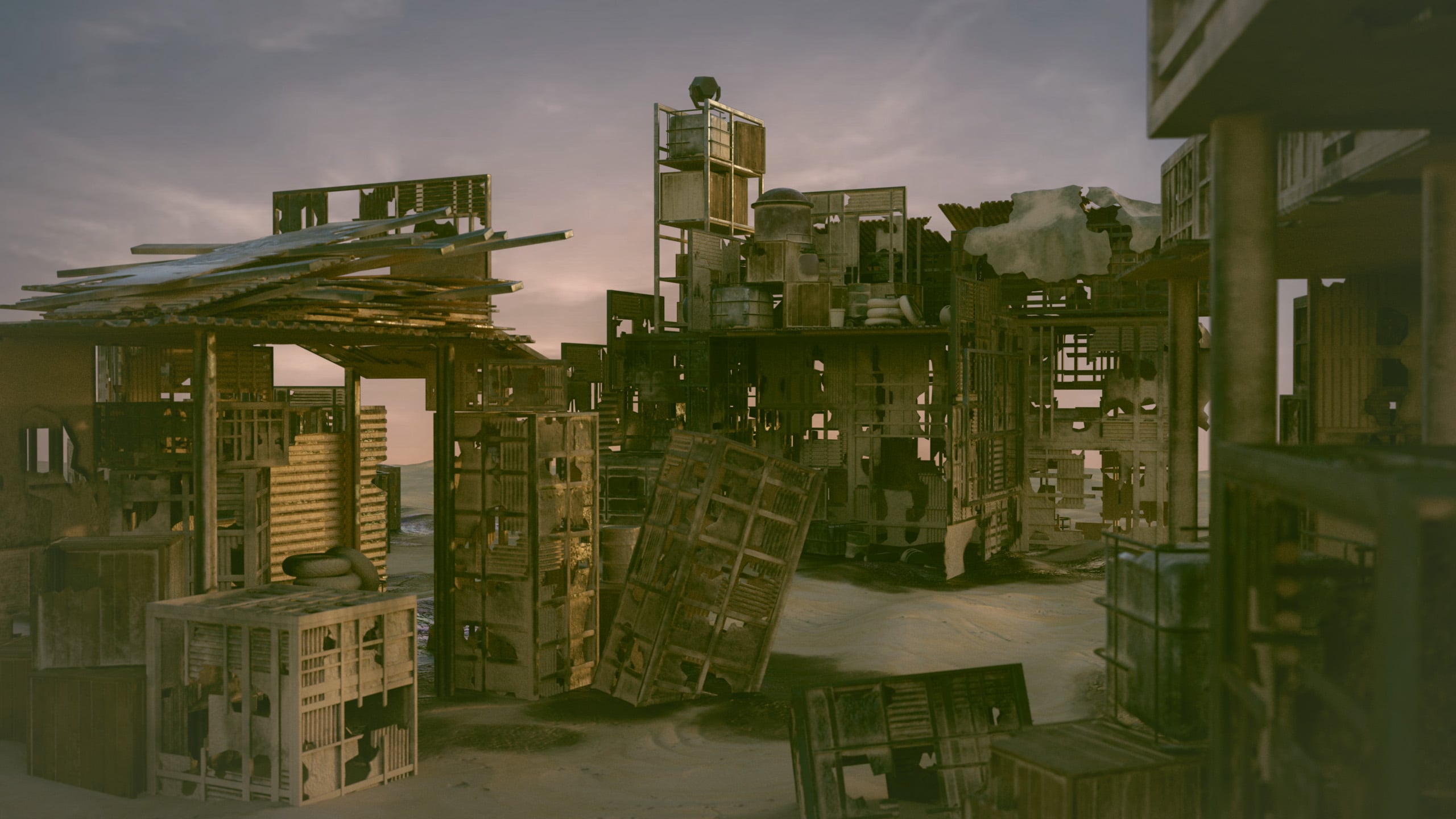 Desert Wreckage Environment Bundle | Daz 3D