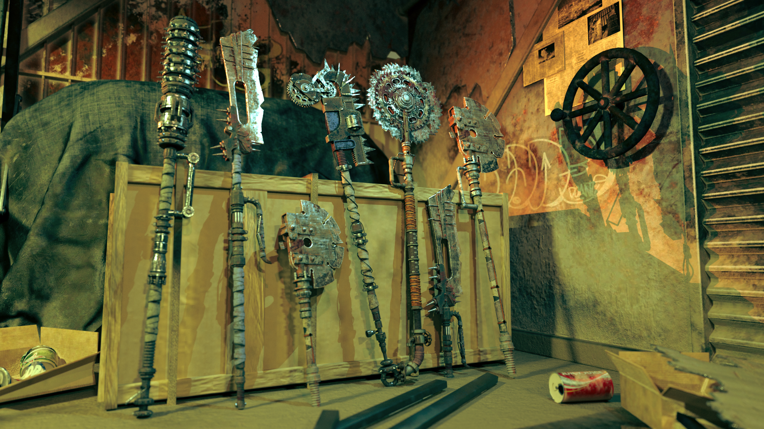 Desert Wreckage Environment Bundle | Daz 3D