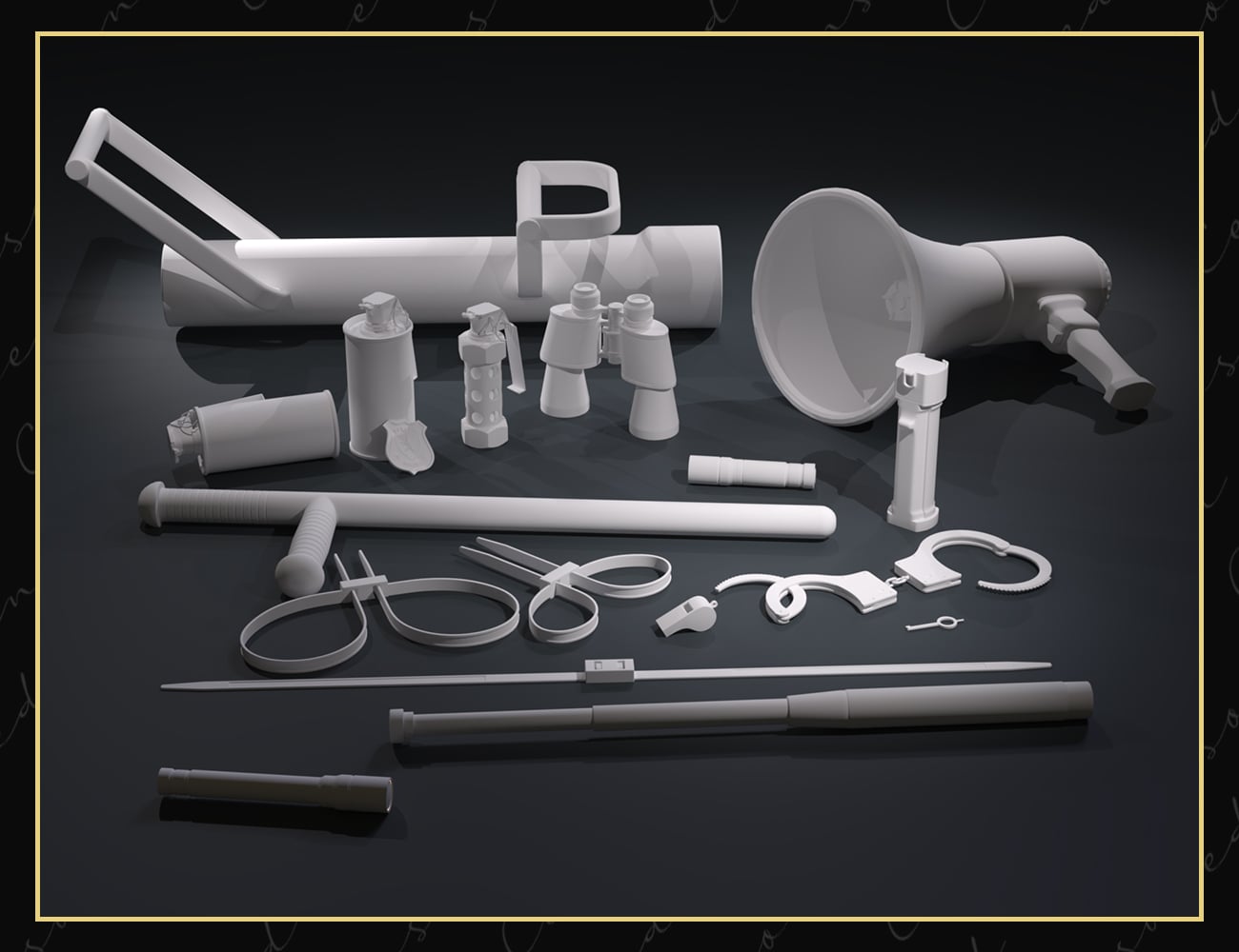 Tactical Props | Daz 3D