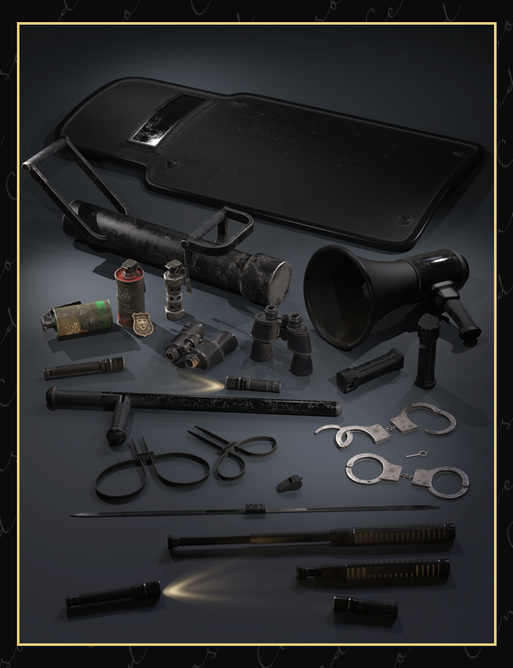 Tactical Props | Daz 3D