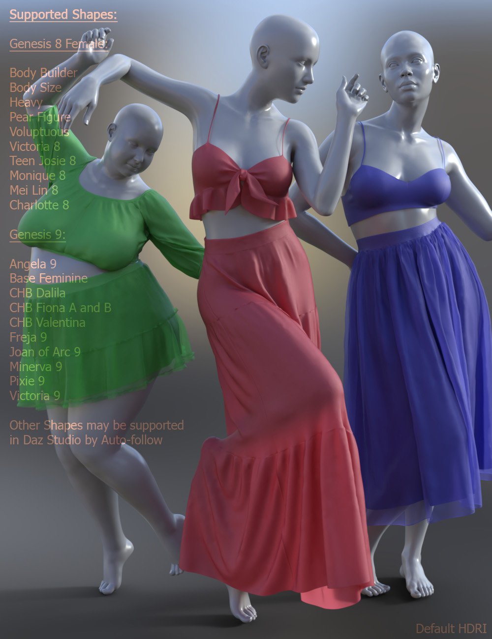 CHB Valentina Bundle | Daz 3D