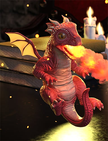 Dragon Smoke Poses for Humo | Daz 3D