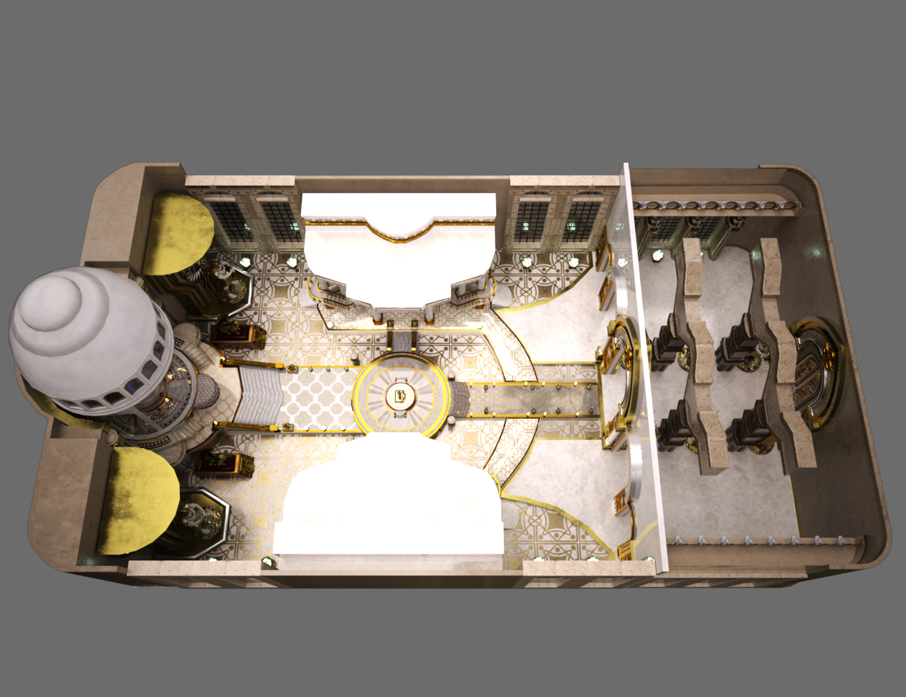 XI Zeus Throne Room | Daz 3D