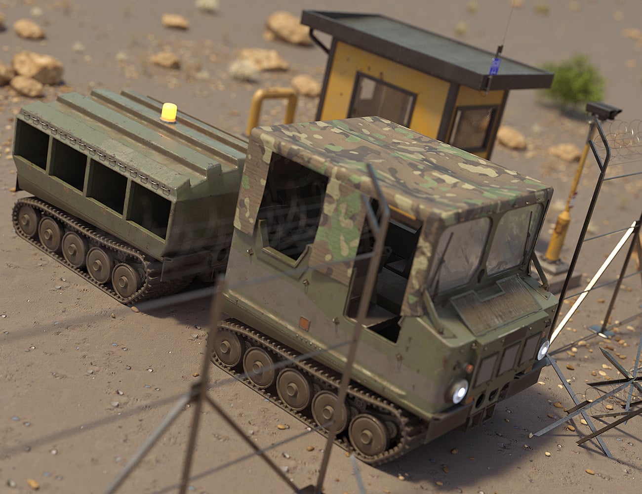 Military Enigma | Daz 3D