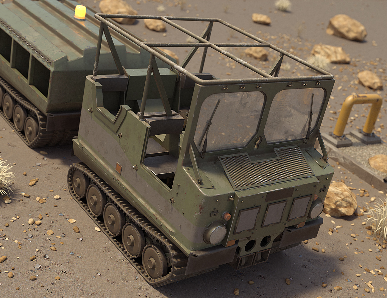 Military Enigma | Daz 3D