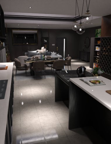 FG Upscale Condo | Daz 3D