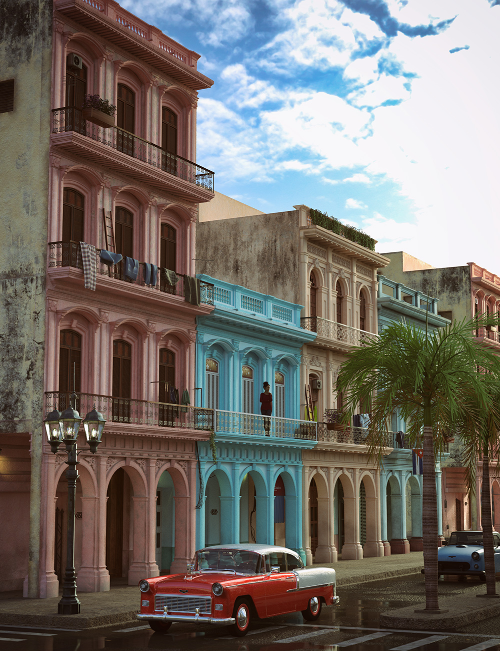 Vintage Street | Daz 3D